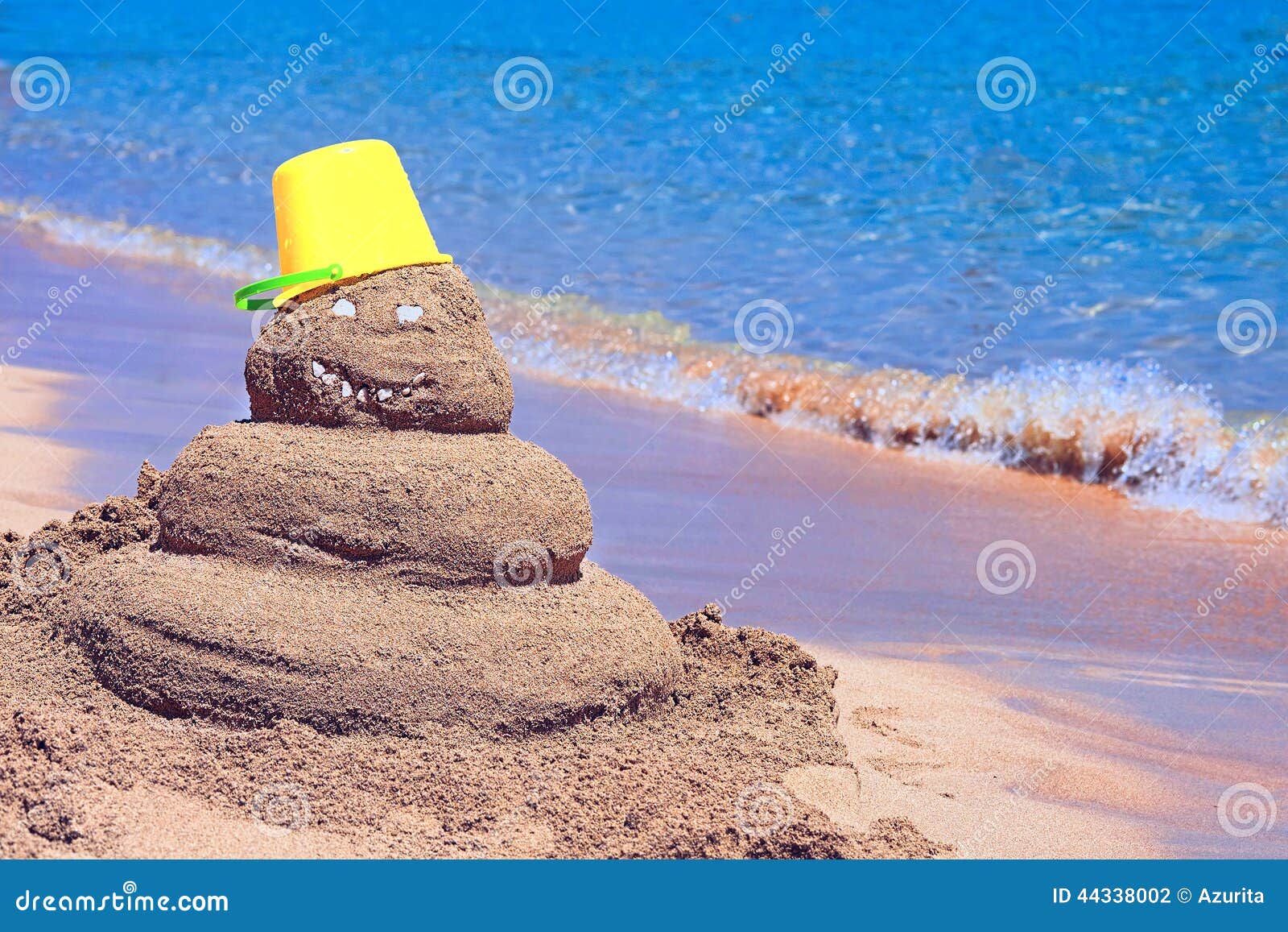 Sandman stock photo. Image of travel, sunny, greeting - 44338002