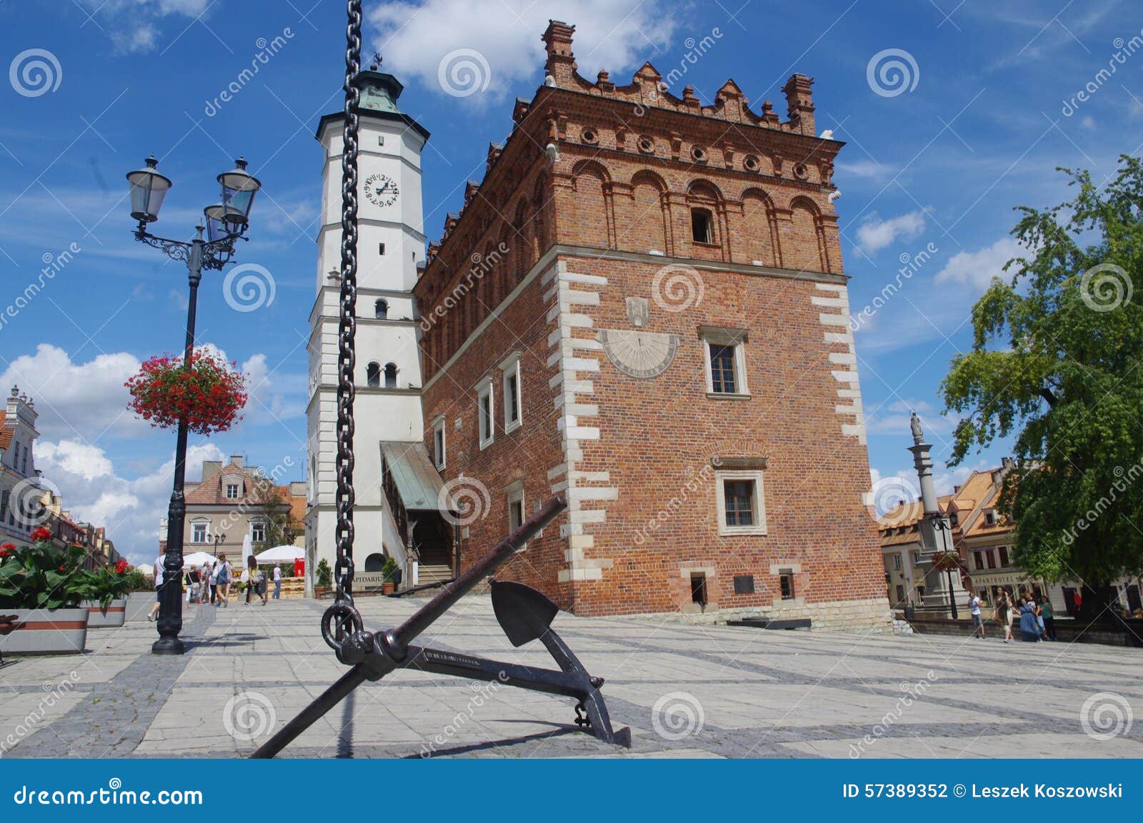 Sandomierz editorial photography. Image of market, history - 57389352