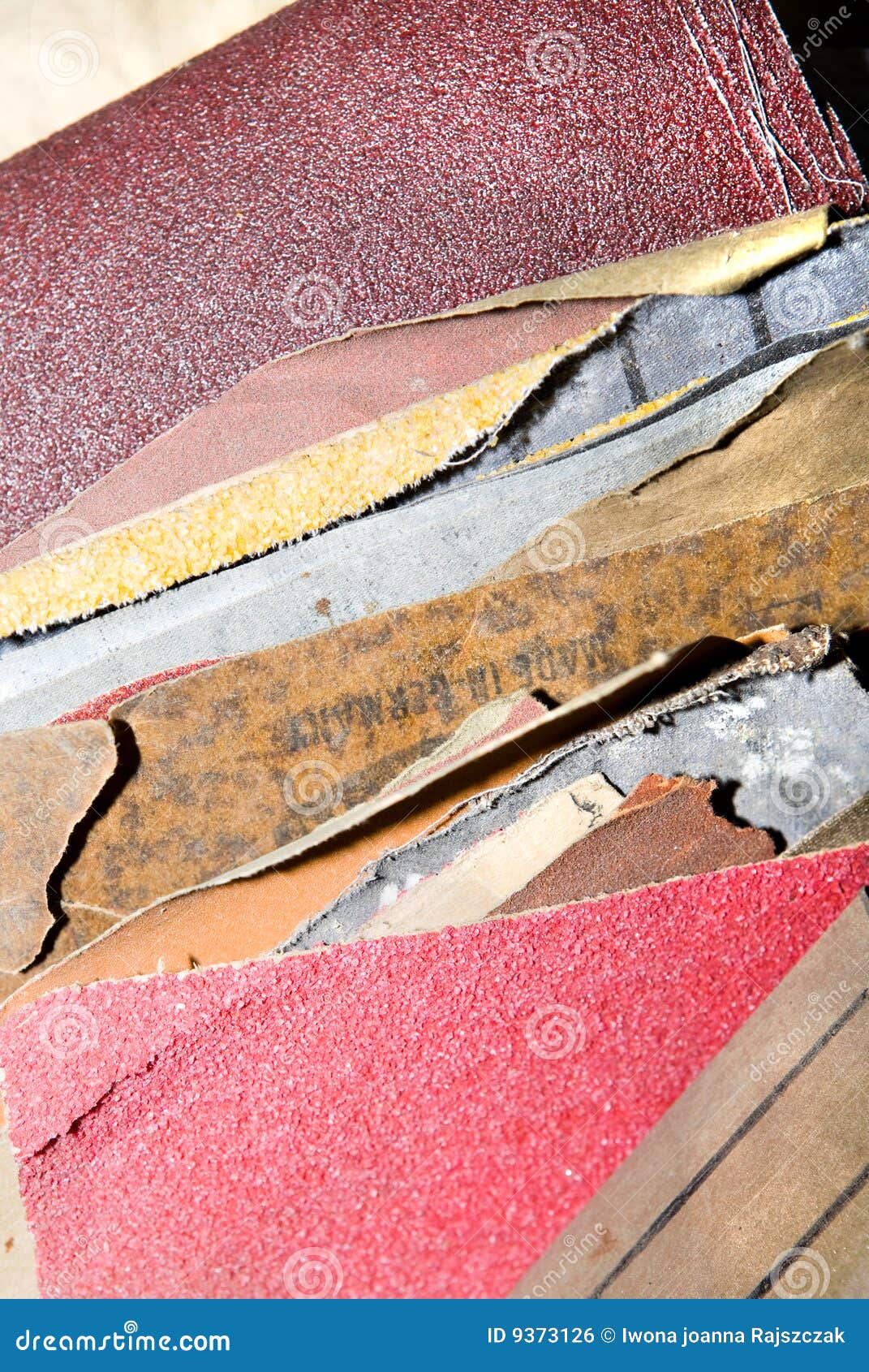 Sandpaper stock photo. Image of background, material, coarse - 9373126