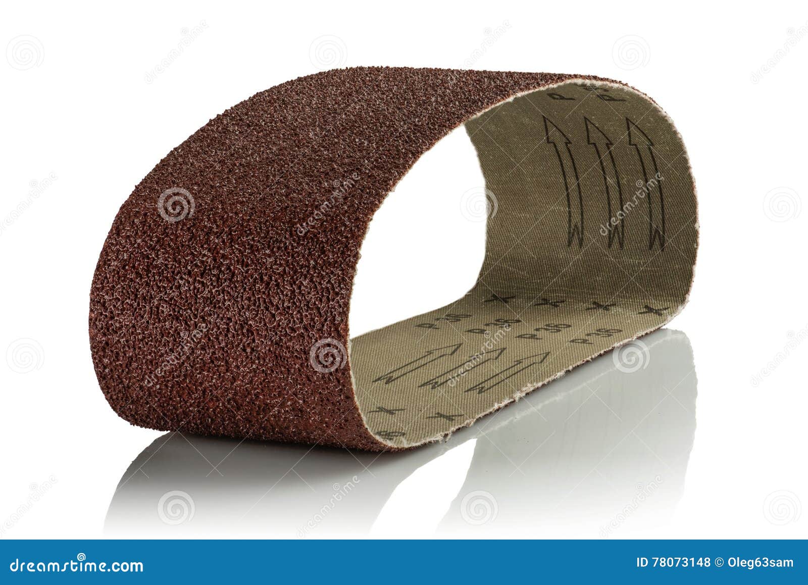 Sandpaper for Belt Grinding Machines Stock Photo - Image of white, tool ...