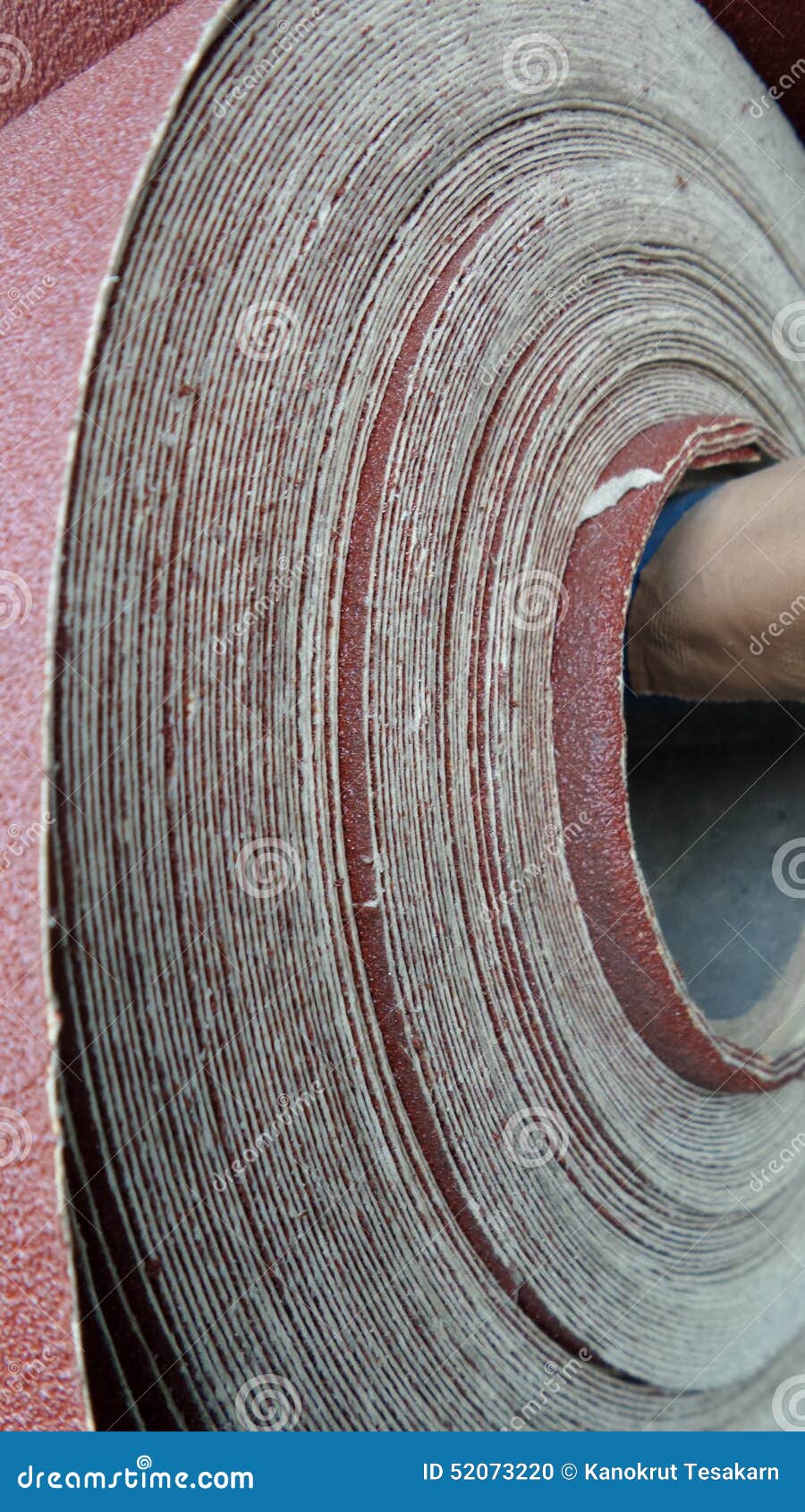 Sandpaper roll stock photo. Image of shop, roll, sand - 52073220