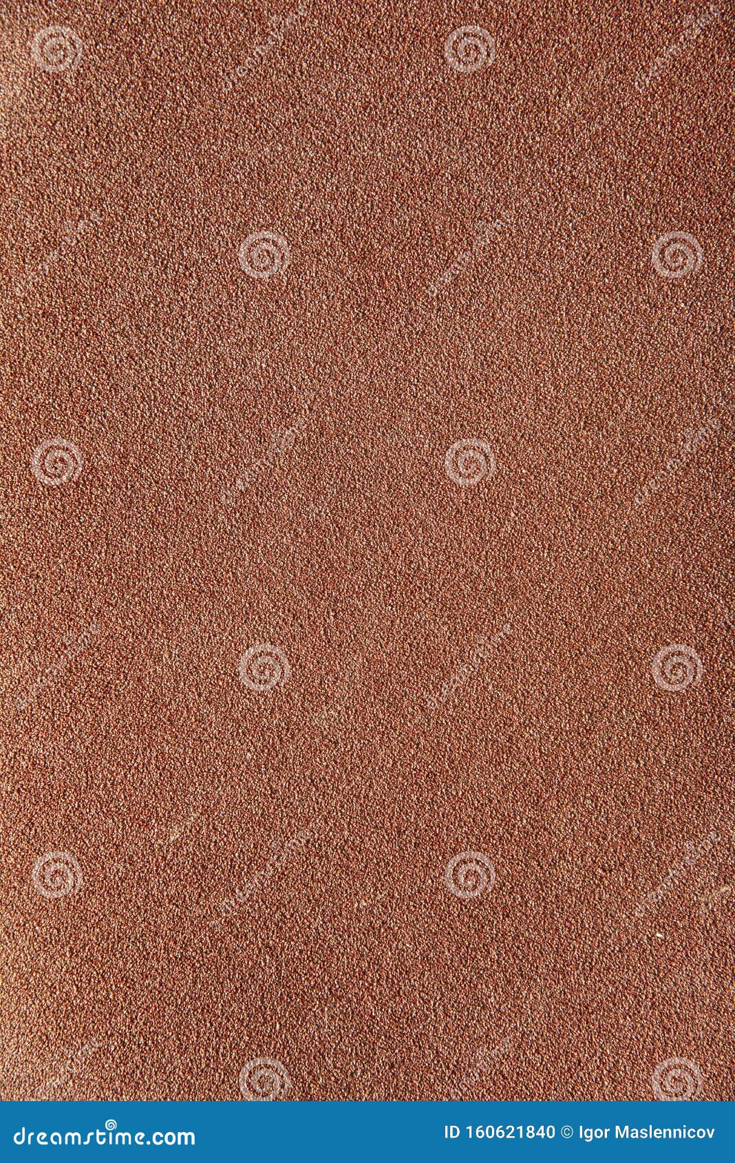 Sandpaper Texture Background Stock Photo - Image of wall, brown: 160621840