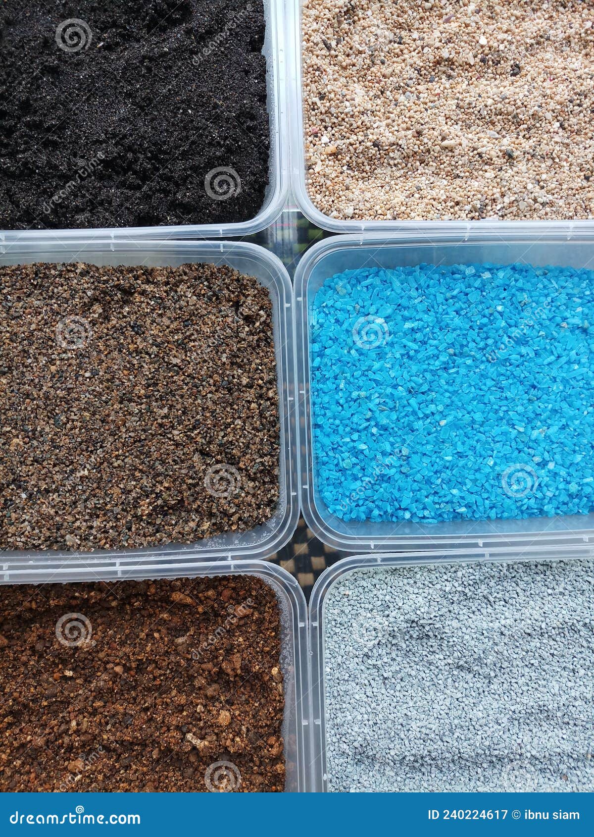 The Color of the Sand As a Material Collection Stock Image - Image of ...