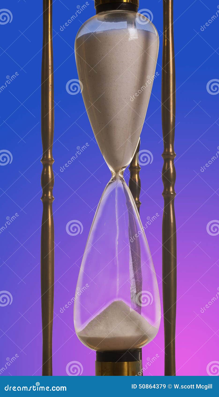 Sands of Time. stock image. Image of glass, hourglass - 50864379