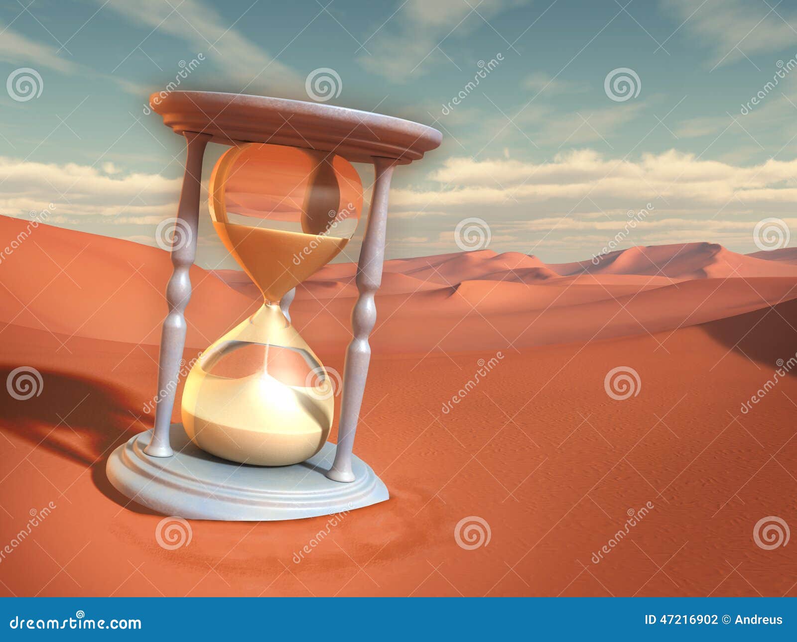 Sands of time stock illustration. Illustration of nature - 47216902