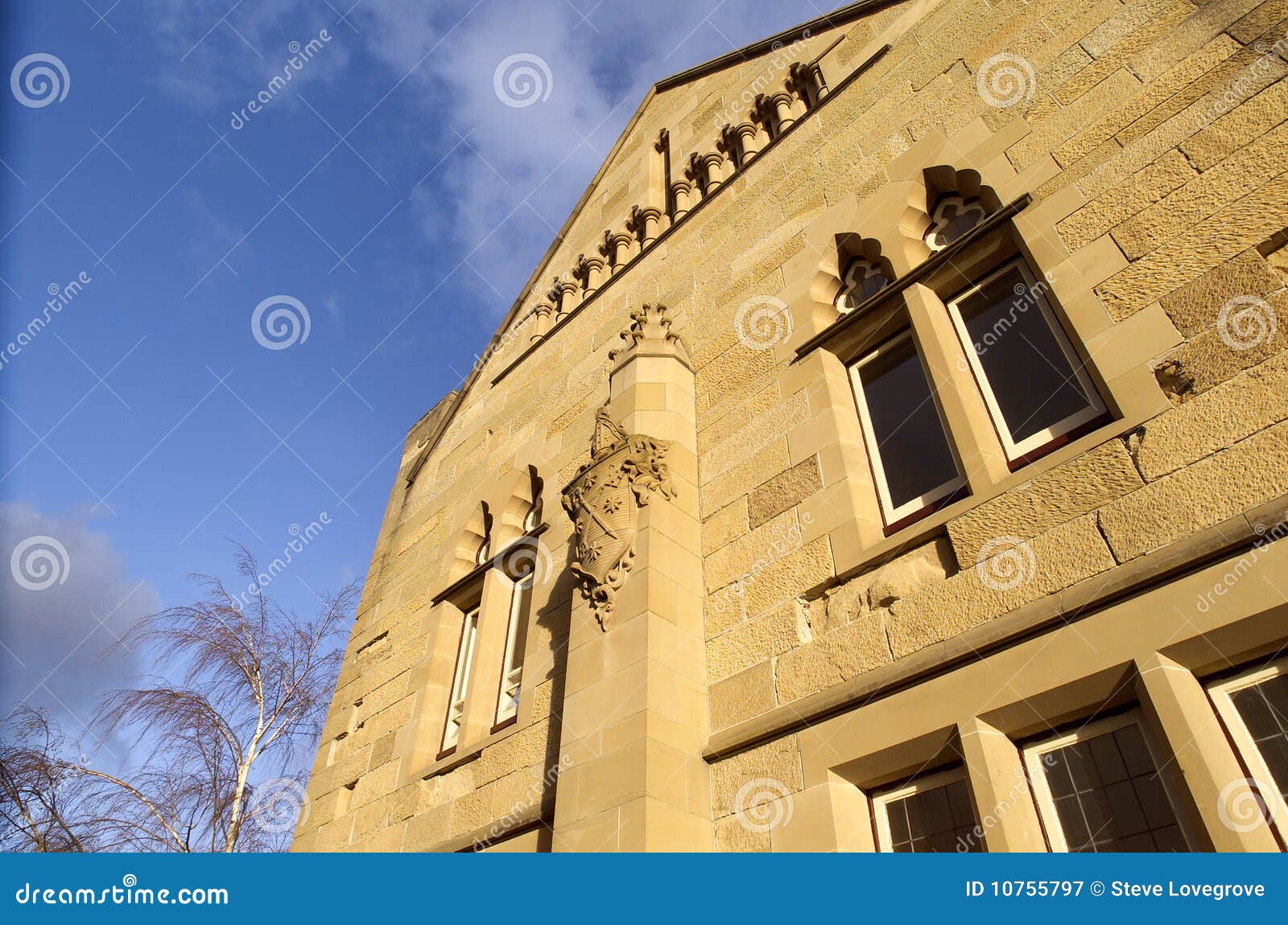 Sandstone Architecture stock image. Image of facade, stone - 10755797