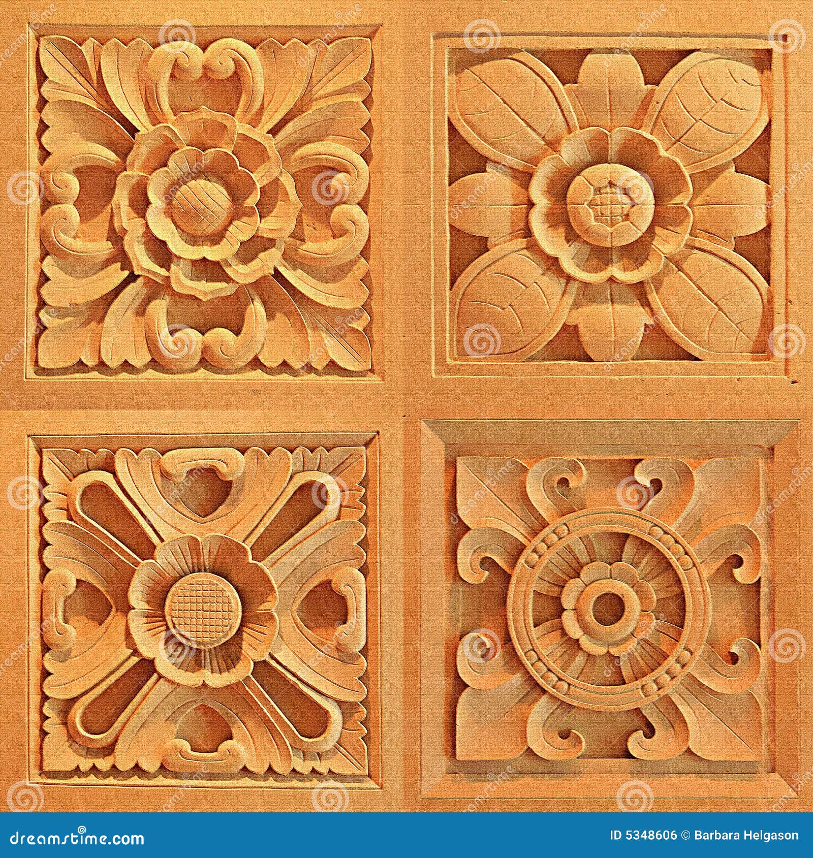 Sandstone art stock photo. Image of flower, balinese, sand - 5348606
