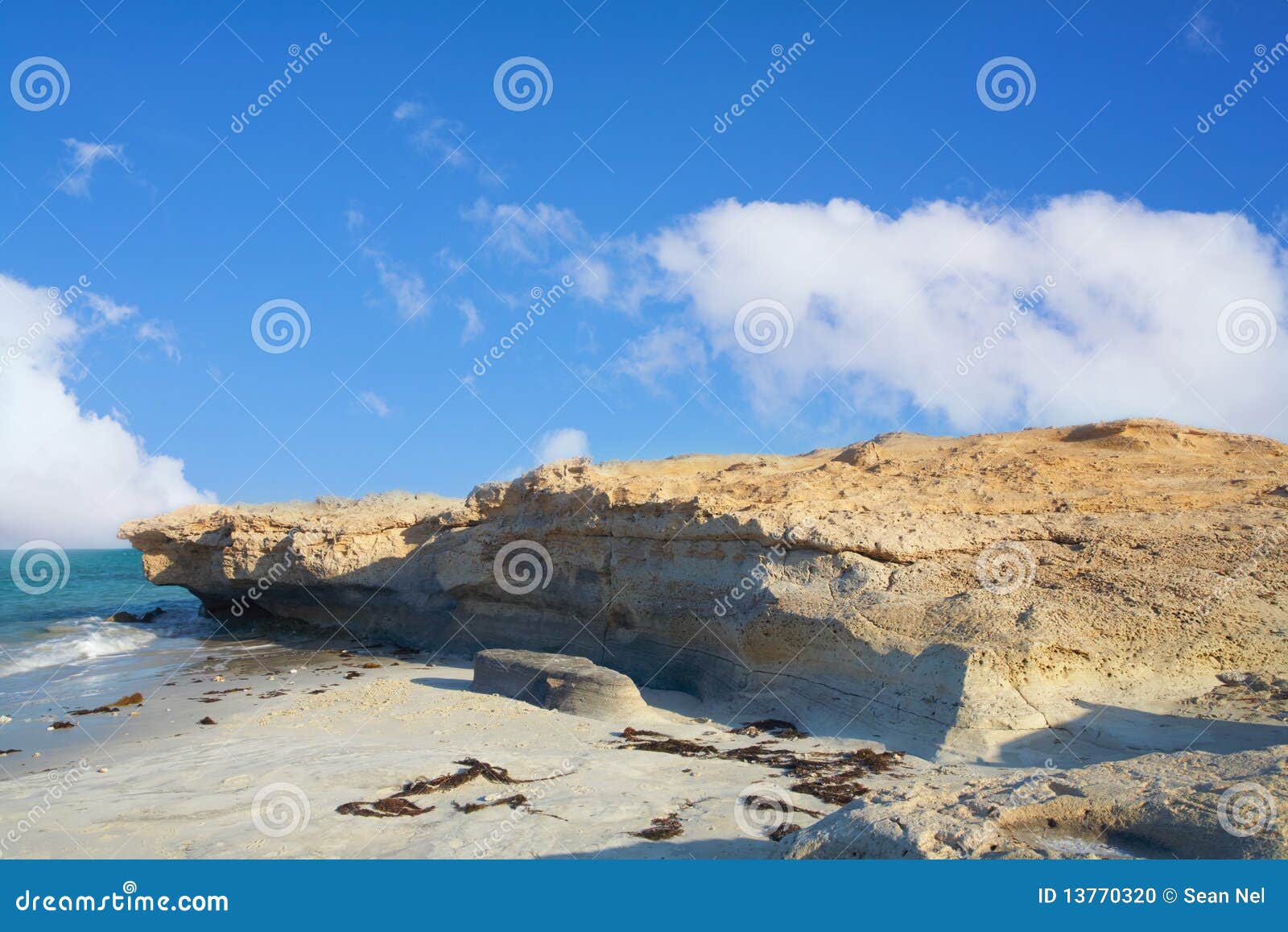 Sandstone Beach stock photo. Image of rocky, outdoors - 13770320