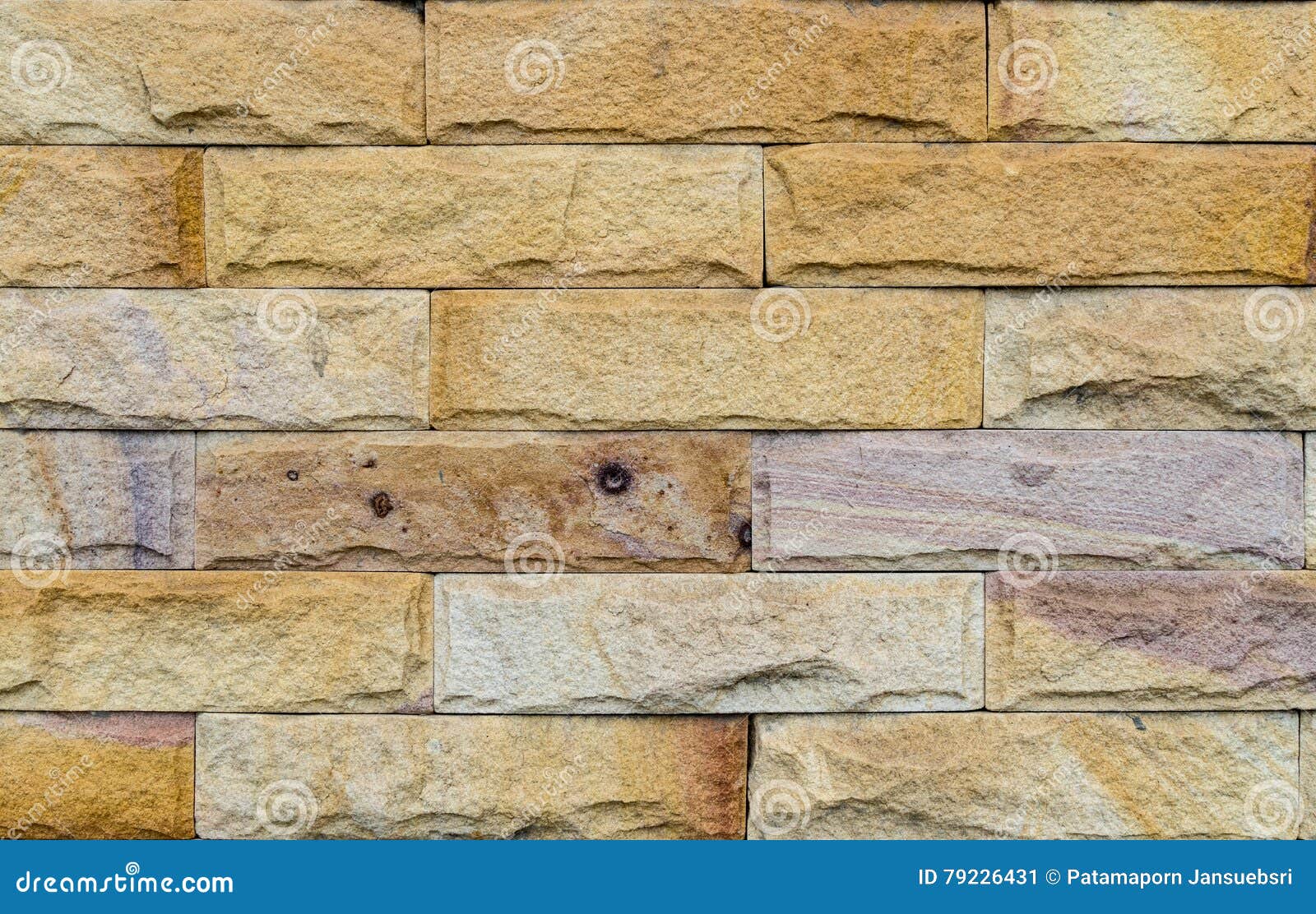 Sandstone block wall stock image. Image of rough, construction - 79226431