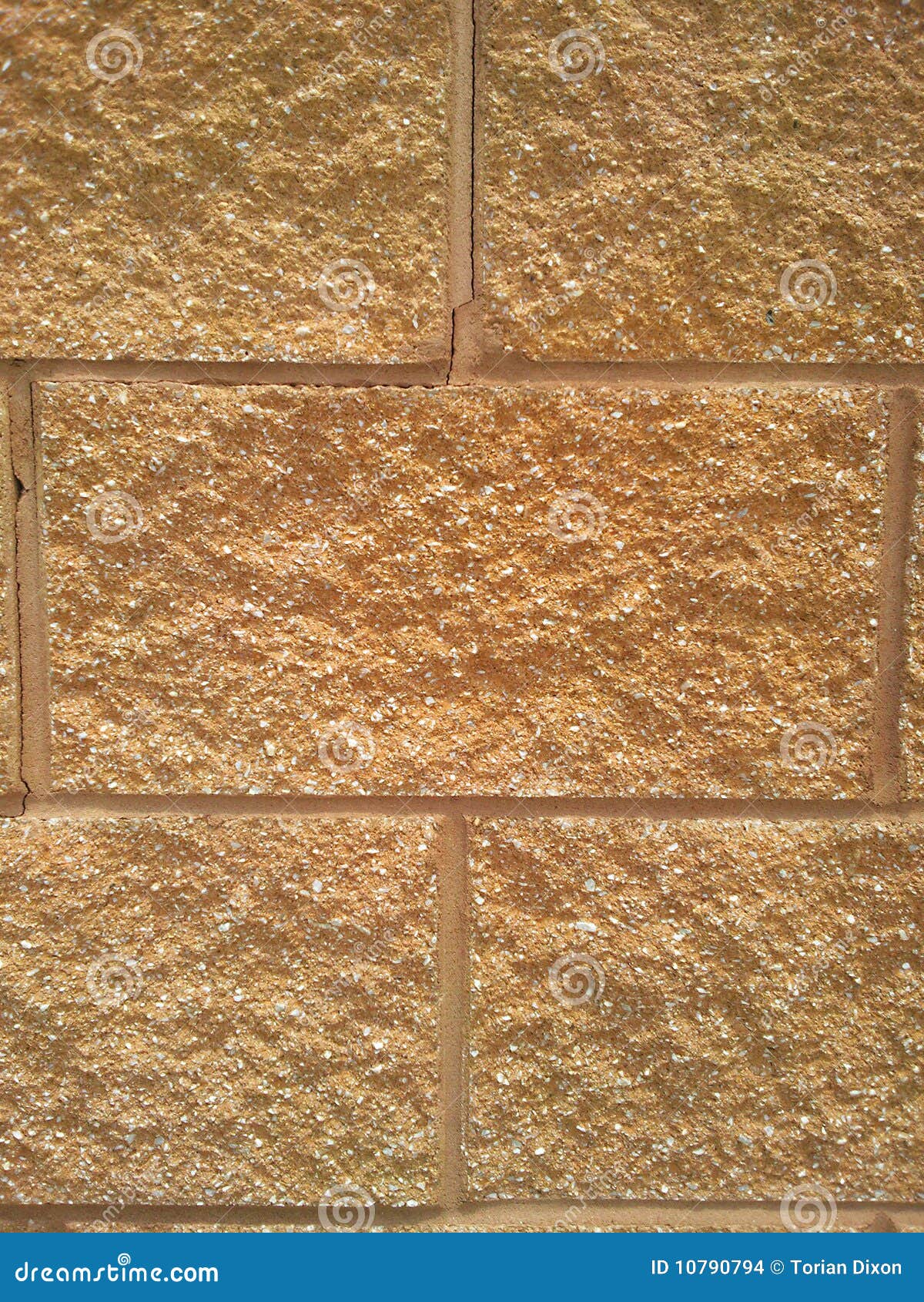 Sandstone Brick Wall stock photo. Image of texture, brick - 10790794