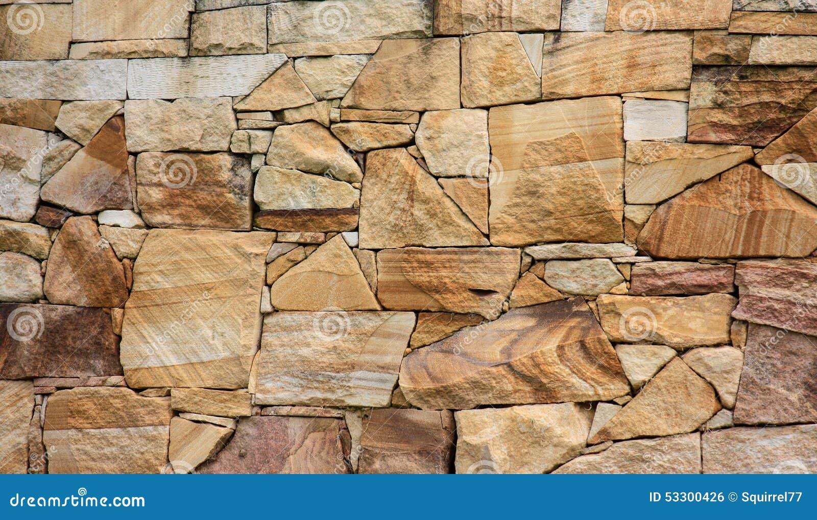 Sandstone Brick Wall Background Stock Photo - Image of block ...