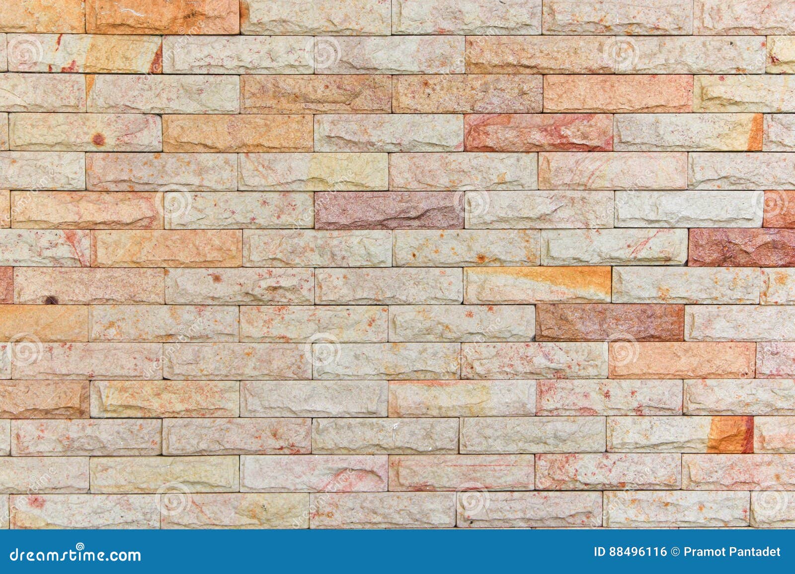Sandstone Brick Wall Texture, Stone Background Pattern Stock Photo ...