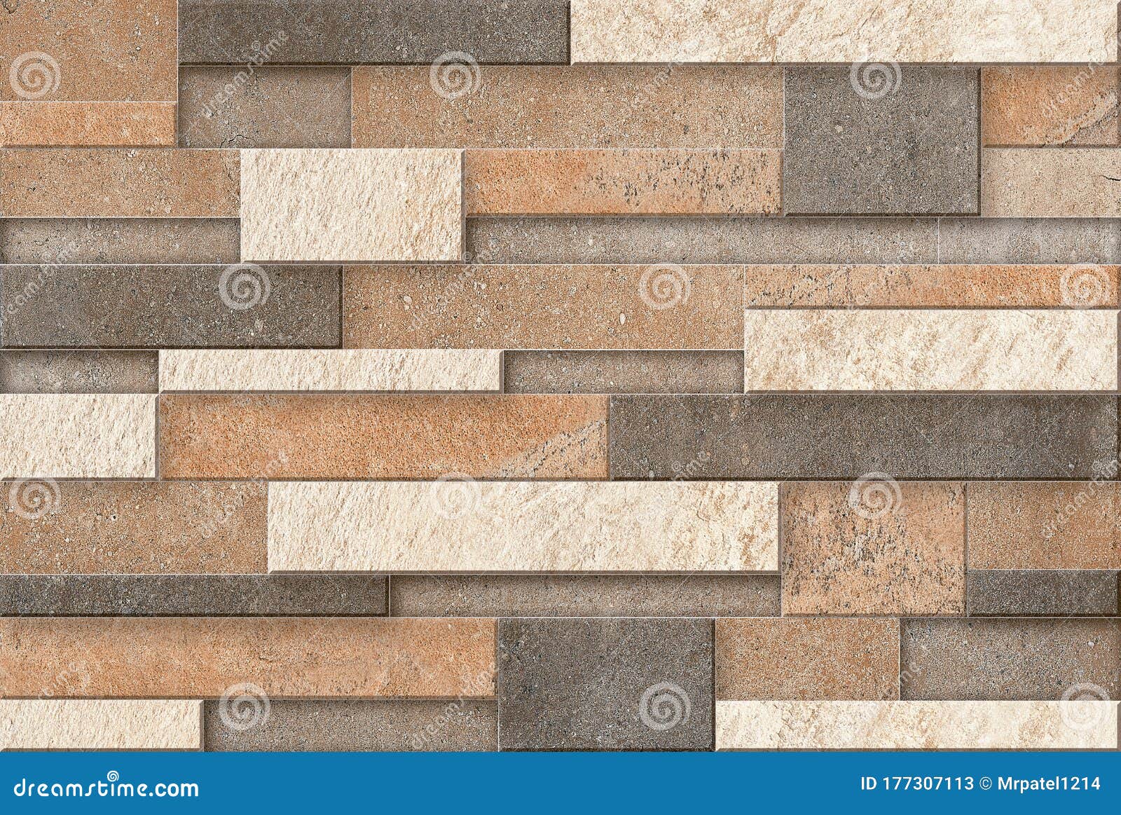 Sandstone Bricks Seamless of House Wall and Floor Texture Background ...