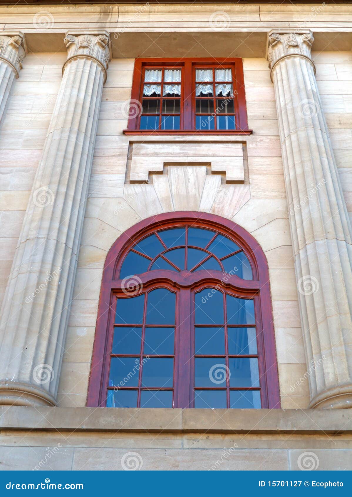 Sandstone building stock image. Image of ancient, vertical - 15701127