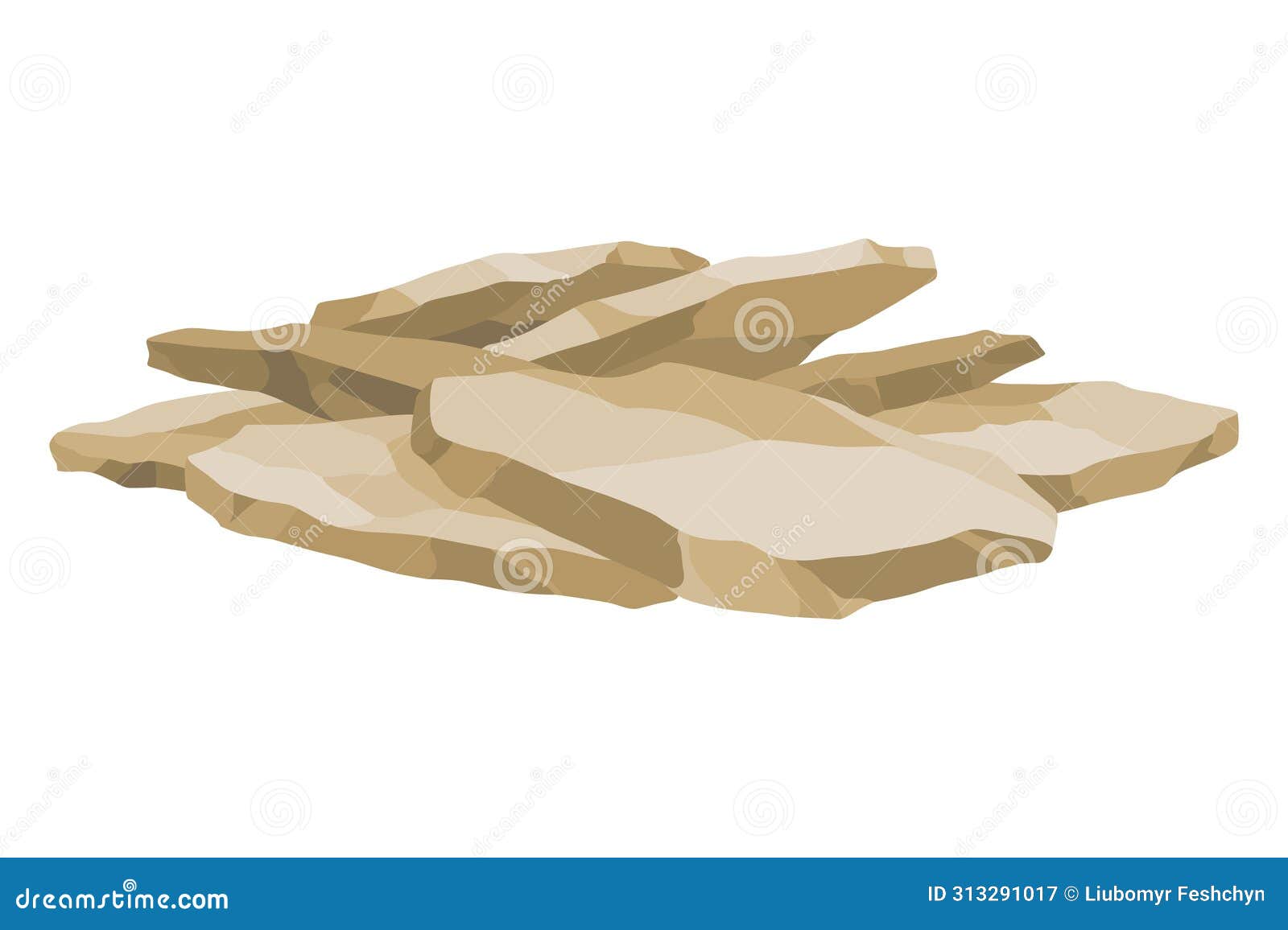 Heavy Sandstone Isolated On Transparent Background, Png File Royalty ...
