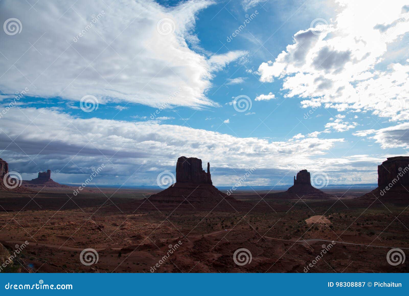 Sandstone buttes stock image. Image of texture, rock - 98308887