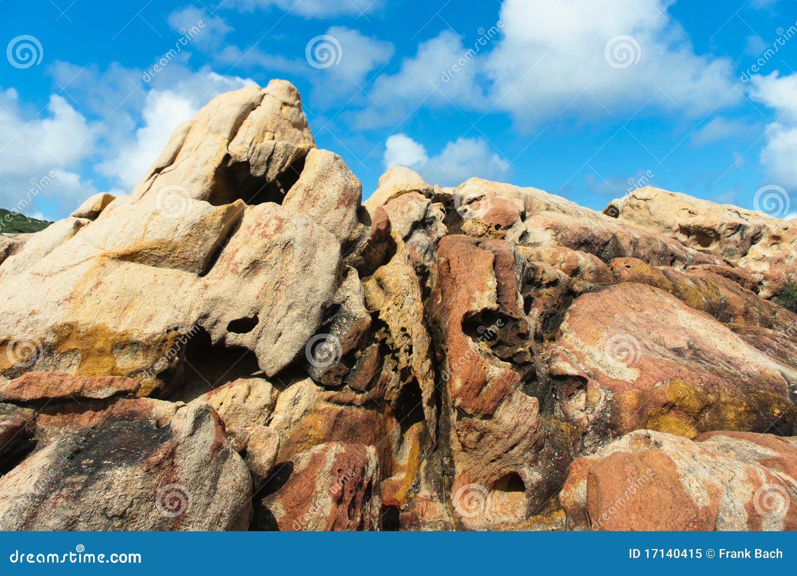 Sandstone at Canal Rocks, Australia Stock Image - Image of seas, rocky ...