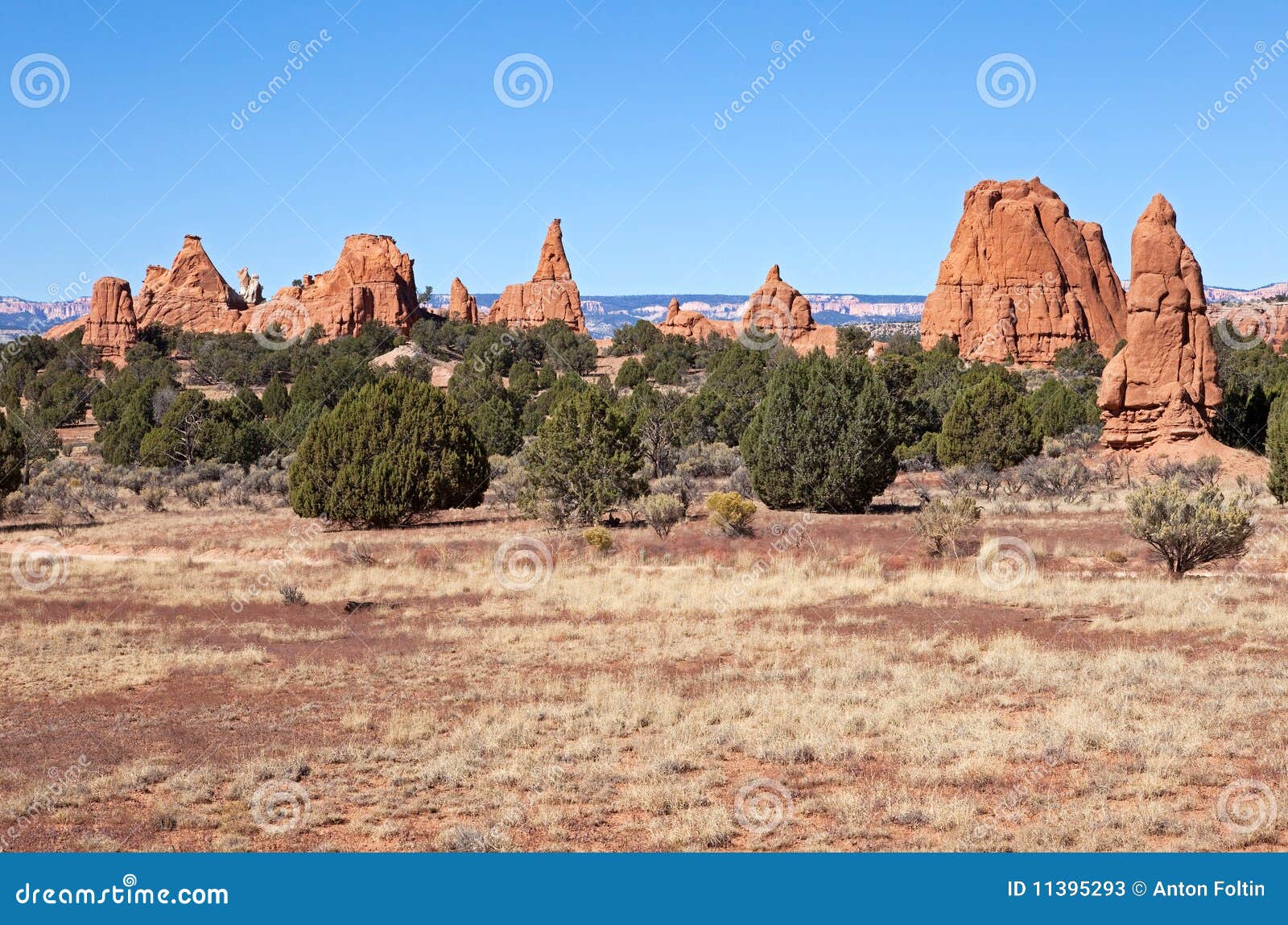 Sandstone Chimneys stock image. Image of geology, hilly - 11395293