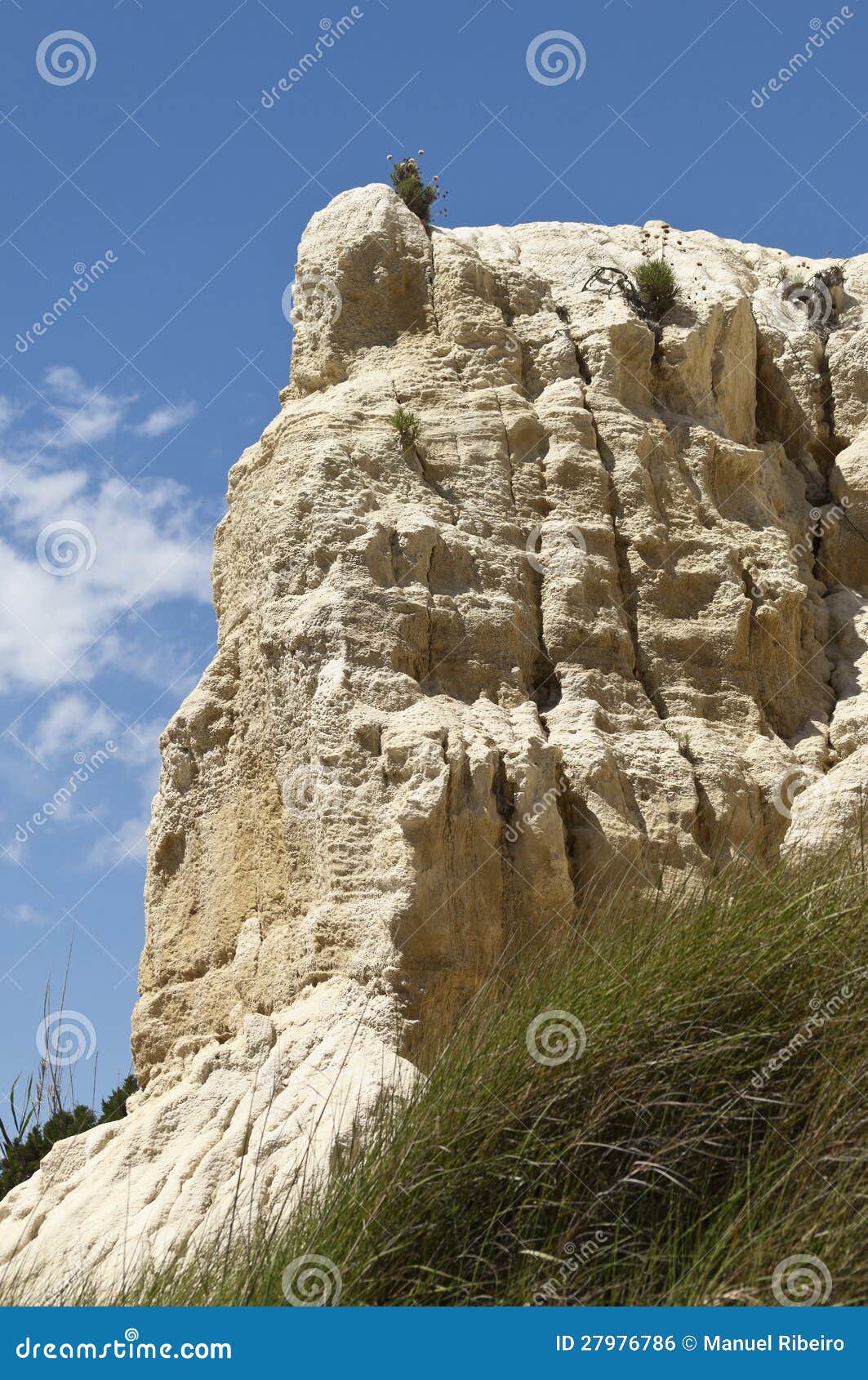 Sandstone cliff stock photo. Image of shoreline, geology - 27976786