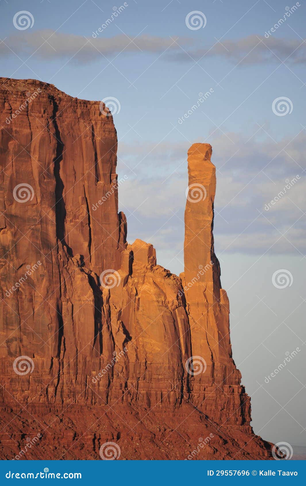 Sandstone cliff stock photo. Image of rock, sand, clouds - 29557696