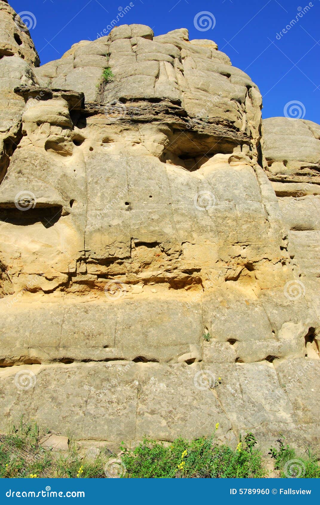 Sandstone cliff stock photo. Image of canyon, hiking, cliff - 5789960