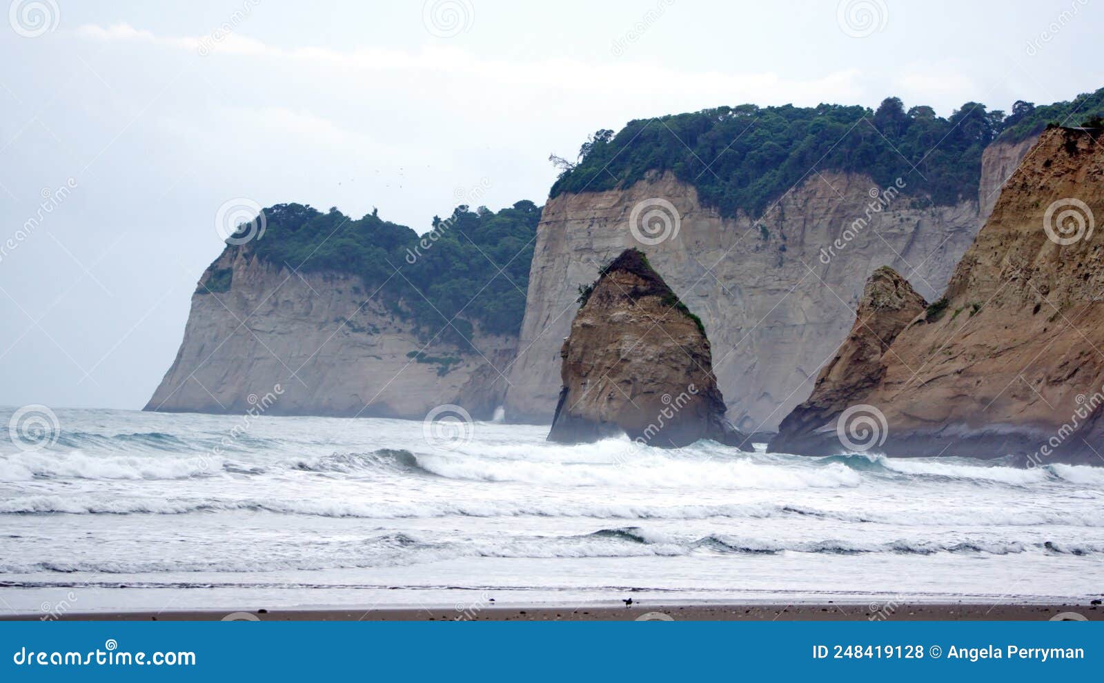 Sandstone cliff in Canoa stock photo. Image of manabi - 248419128