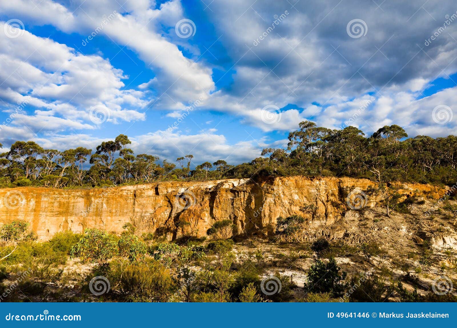 Sandstone Cliff stock photo. Image of wales, cliff, mountains - 49641446