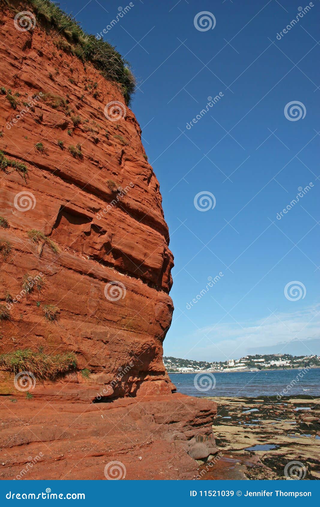 Sandstone cliffs stock image. Image of rocks, sediment - 11521039