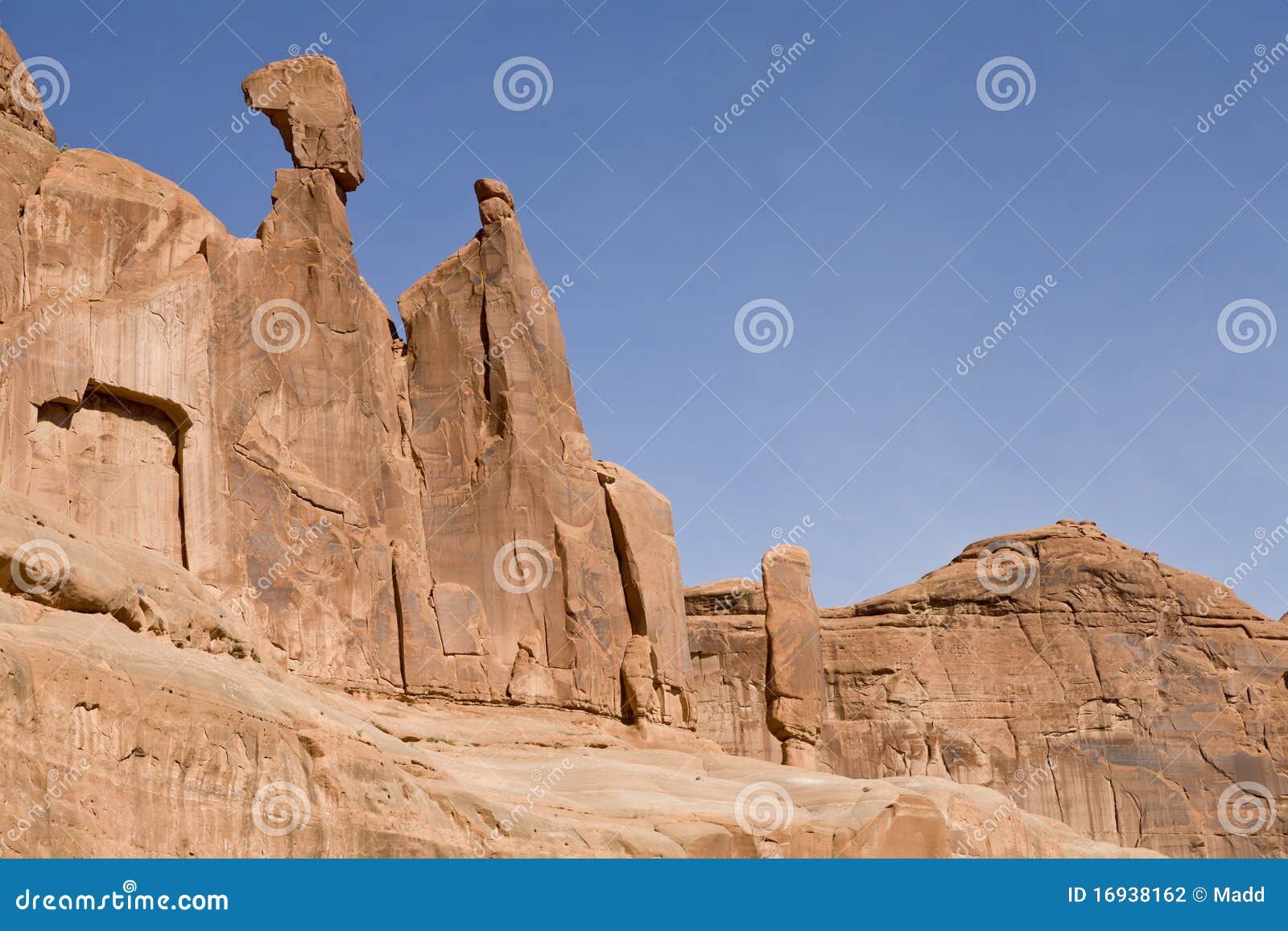 Sandstone Cliffs stock photo. Image of geology, space - 16938162