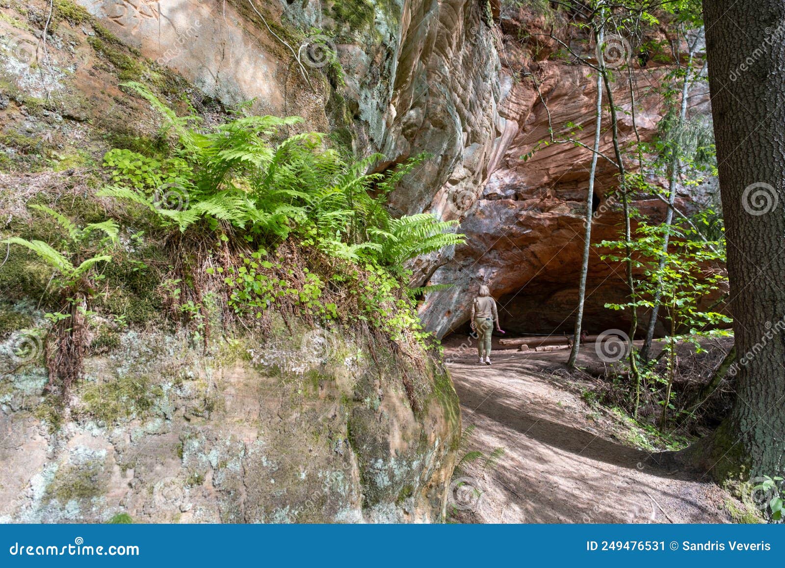 Sandstone Cliffs is Approximately One Kilometre Long and is Located on ...