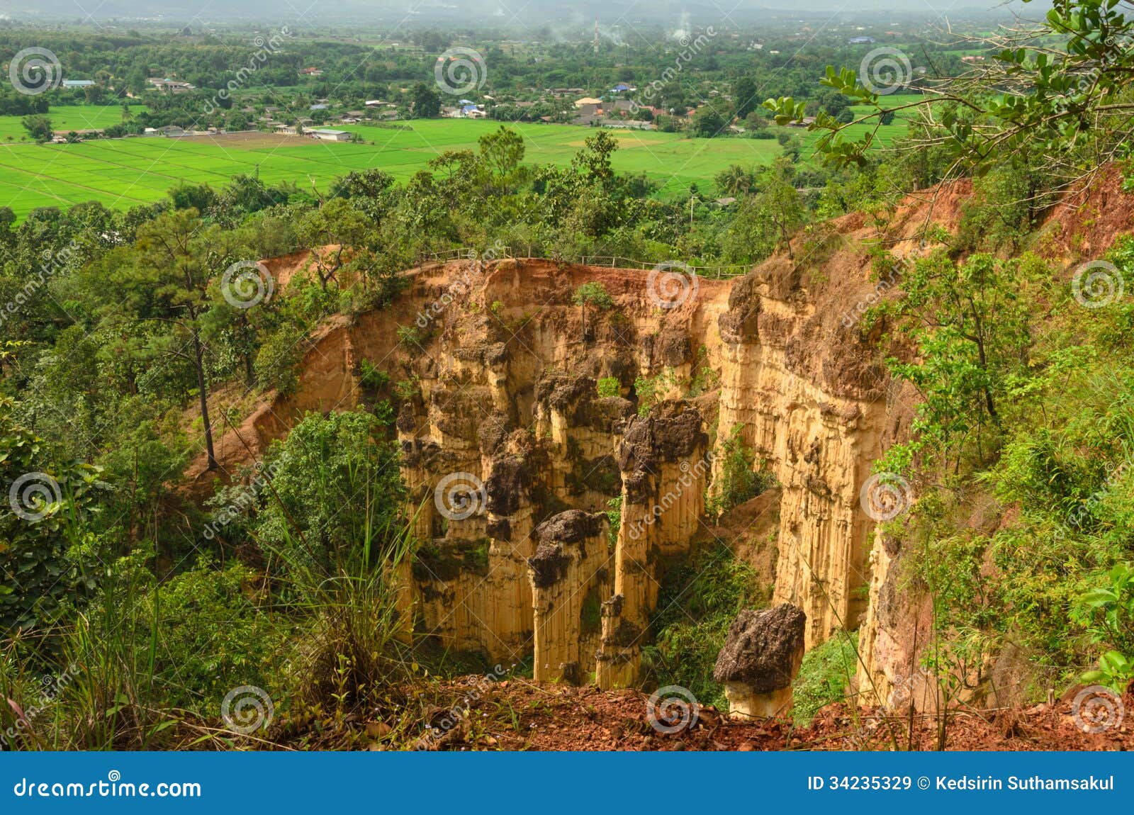 Sandstone cliffs stock image. Image of northern, nature - 34235329