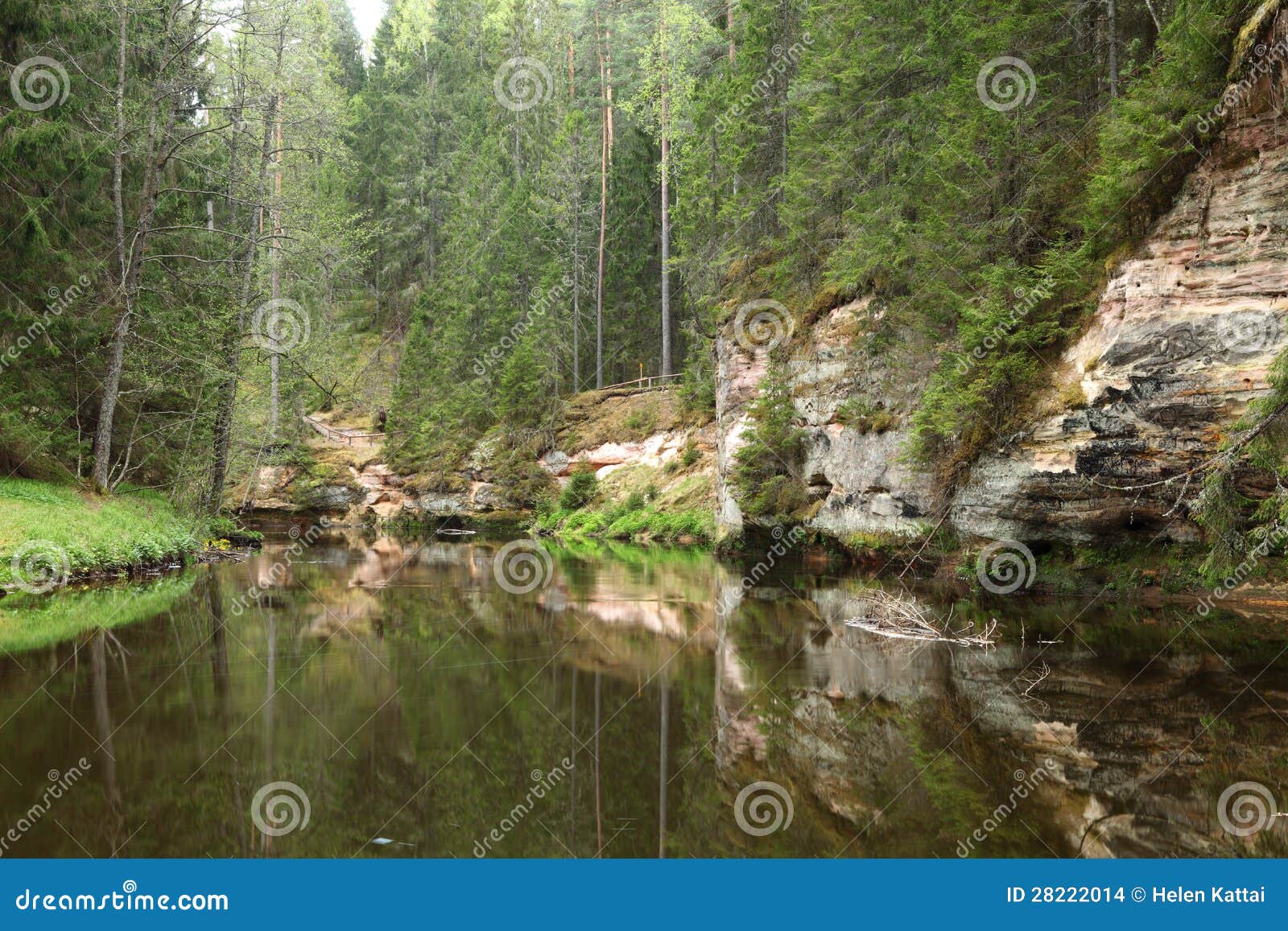 Sandstone Cliffs in Estonia Stock Photo - Image of plans, estonia: 28222014