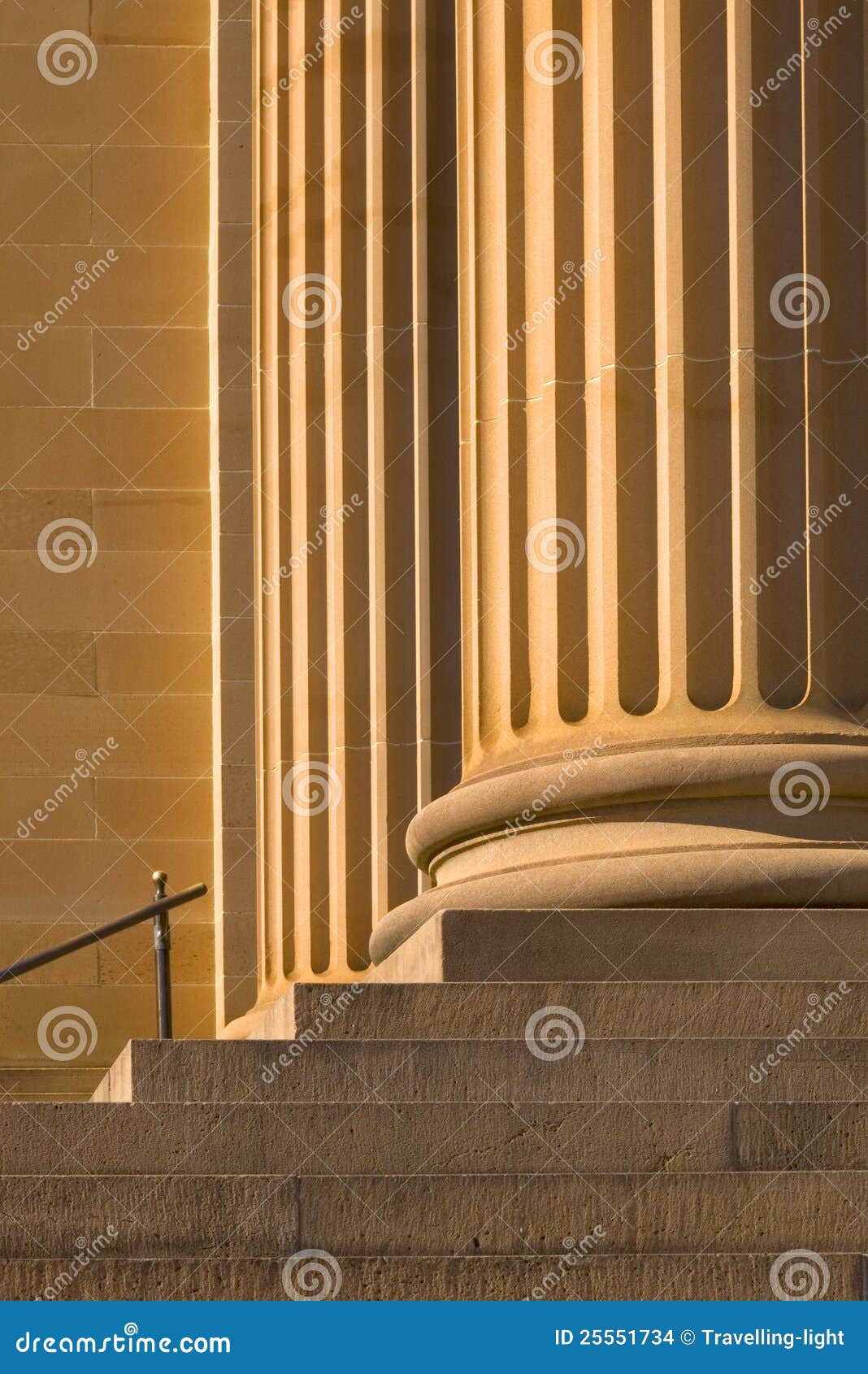 Sandstone Columns stock photo. Image of courthouse, architecture - 25551734