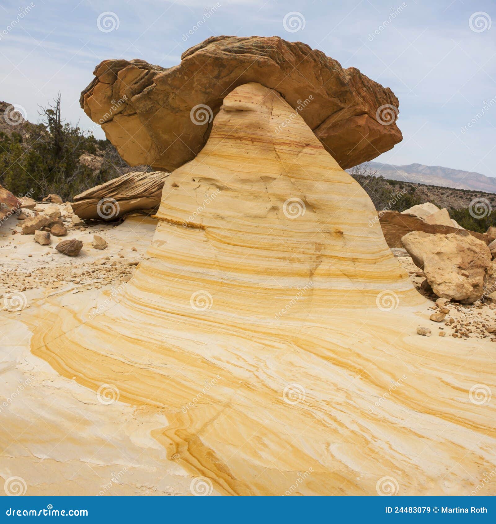 Sandstone formation stock image. Image of heat, ojito - 24483079