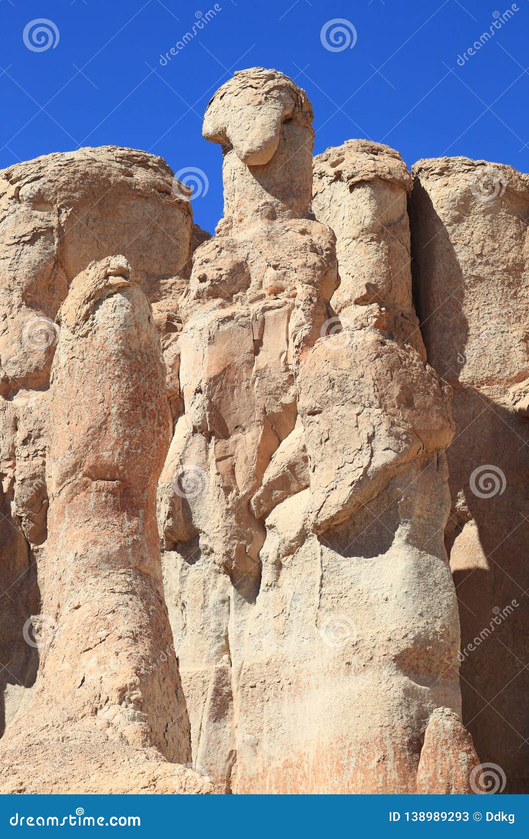 Sandstone Formations in the Saudi Arabian Desert Stock Image - Image of ...
