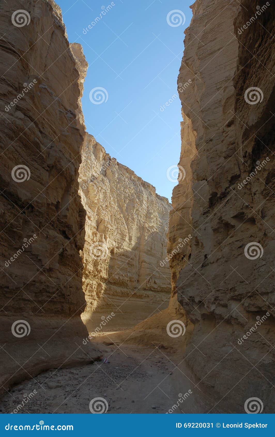 Sandstone Formations in Negev Desert. Stock Image - Image of shade ...