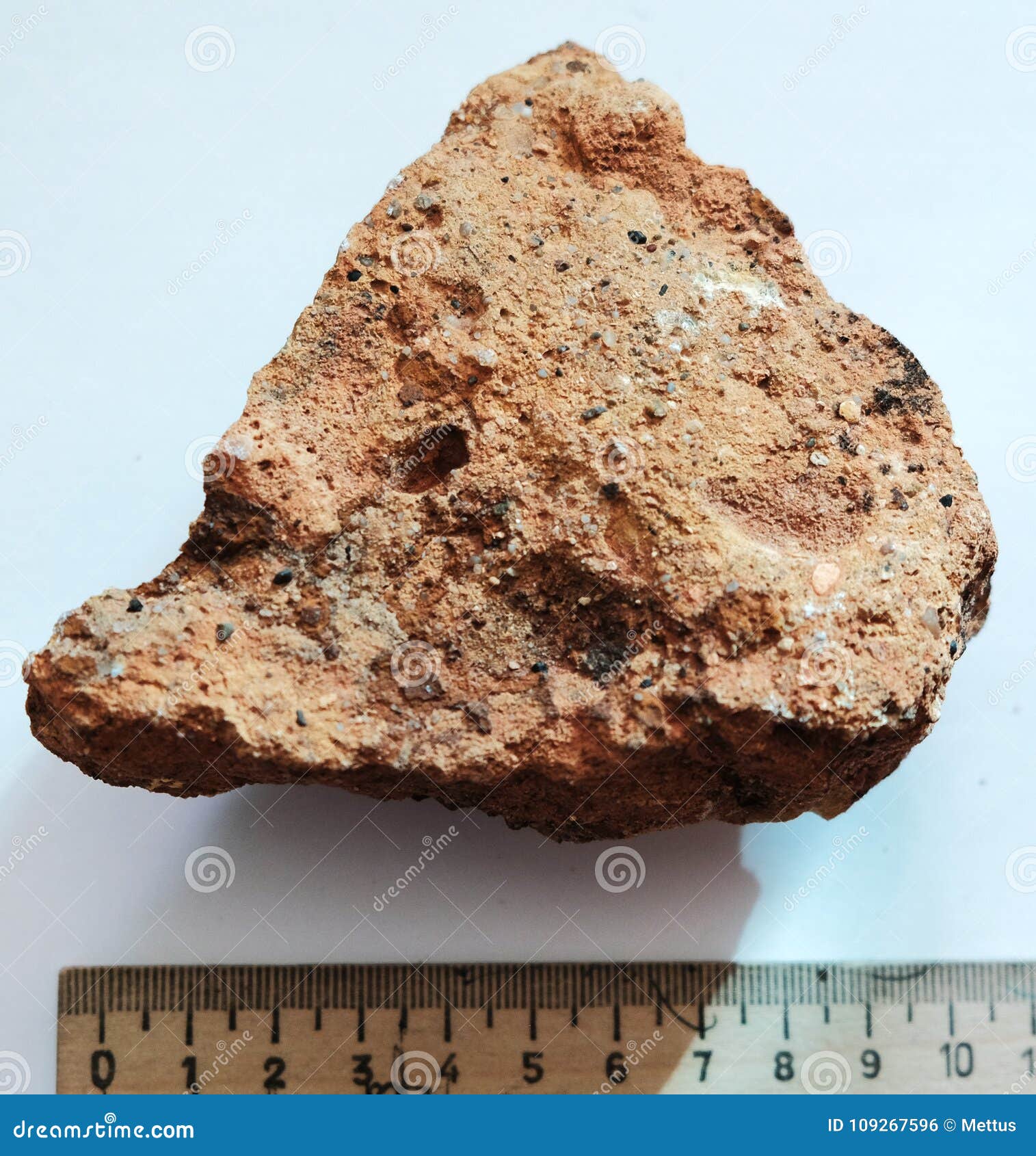 Sandstone Geological Sample Stock Photo - Image of sedimentary, closeup ...