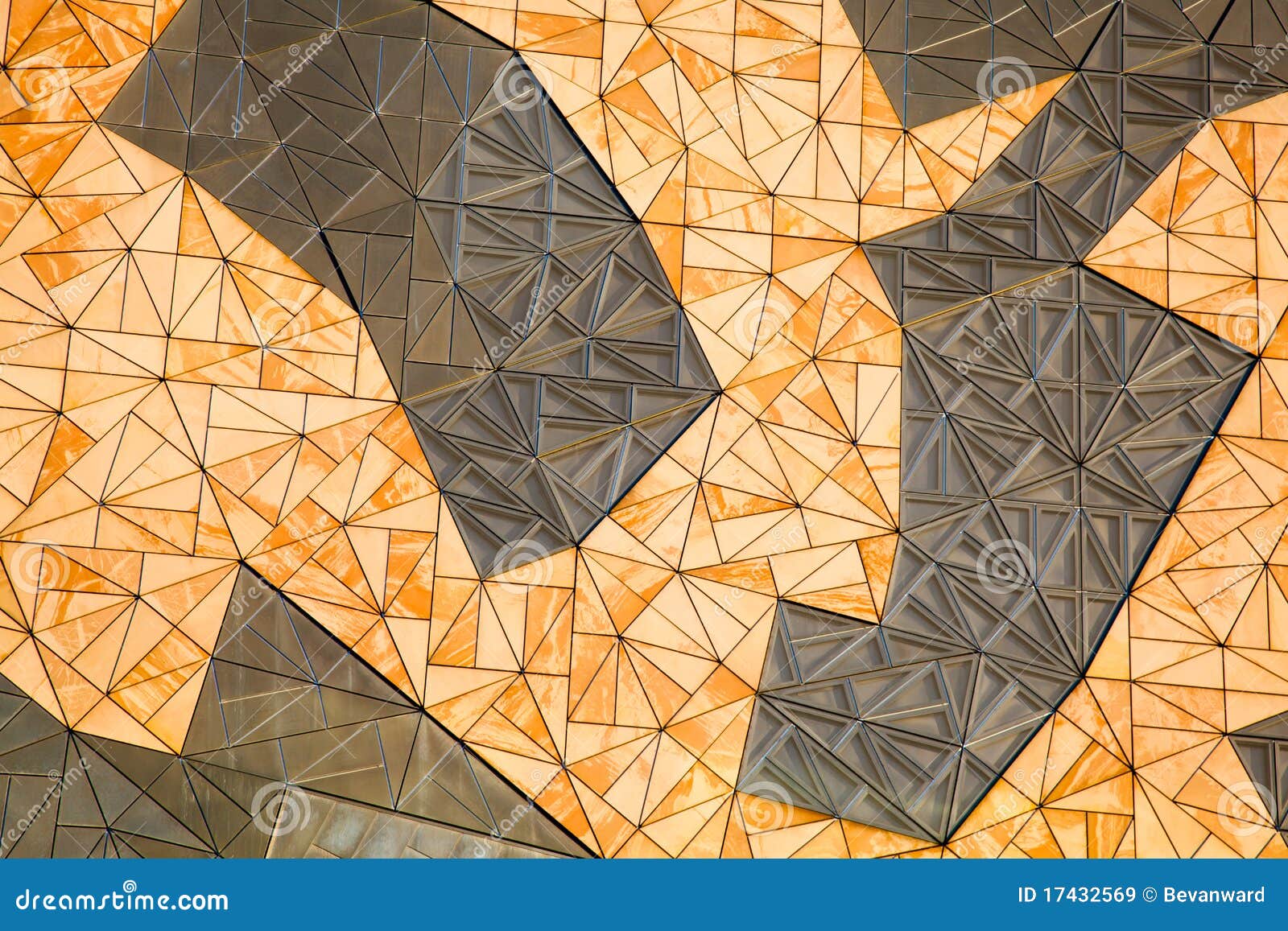 Sandstone and Glass wall stock image. Image of triangle - 17432569