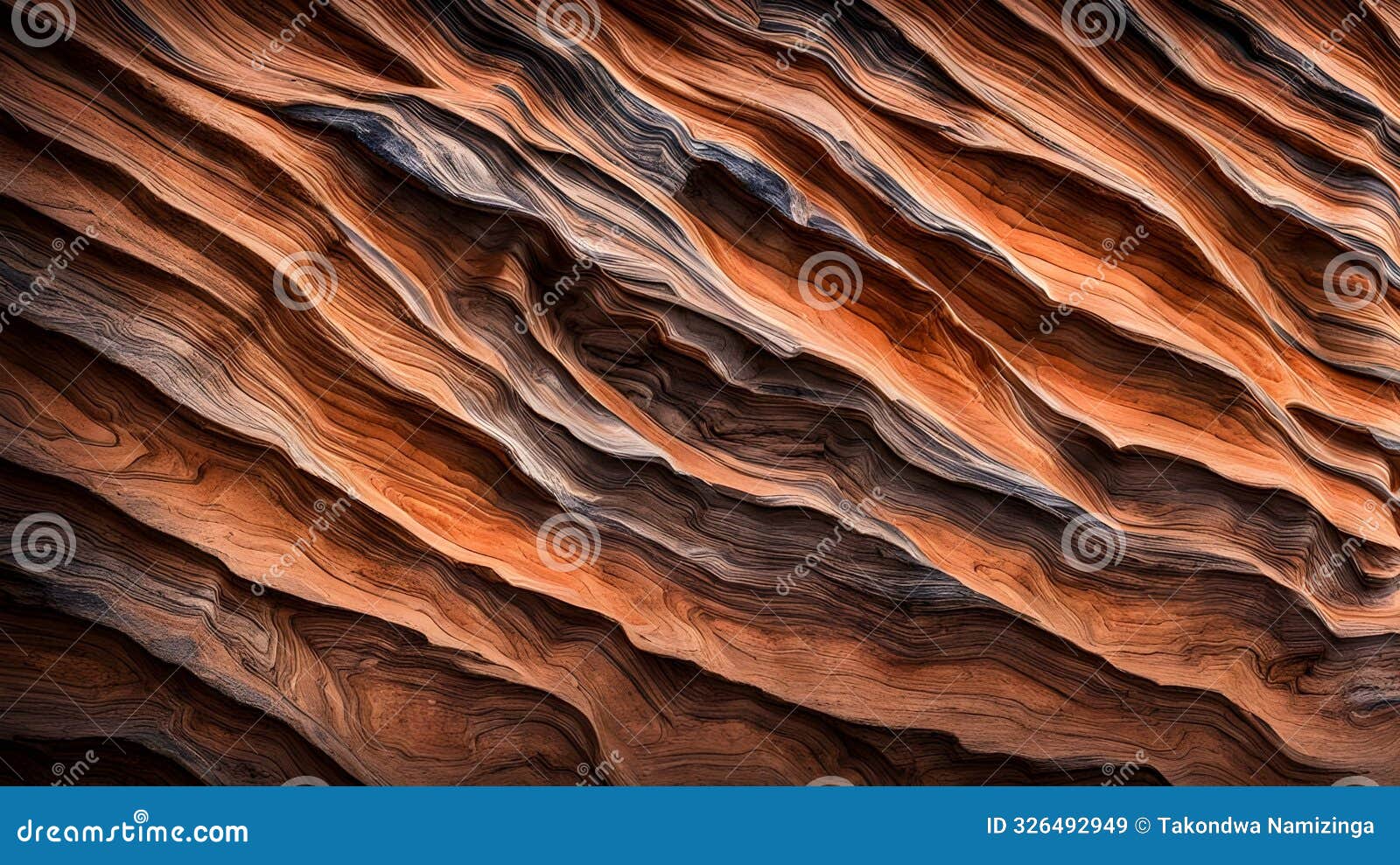 A Sandstone Layered Rock Texture Pattern and Background Stock Image ...