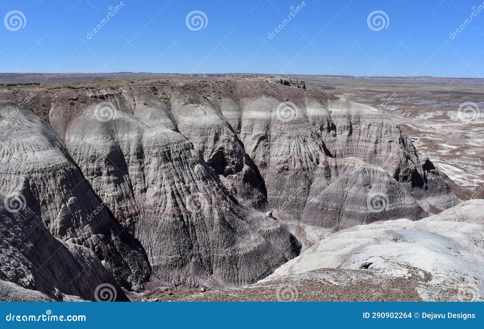 Sandstone Layers and Sediment in a Canyon in Arizona Stock Photo ...