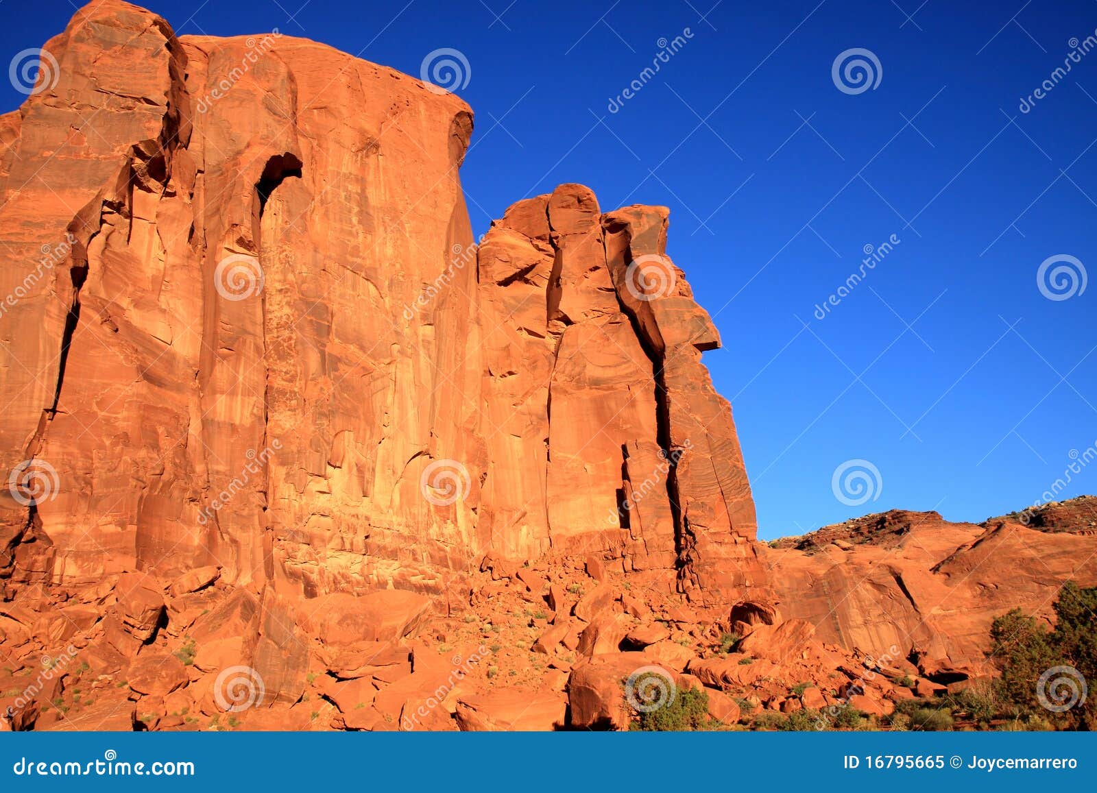 Sandstone Monolith stock image. Image of hike, boulder - 16795665