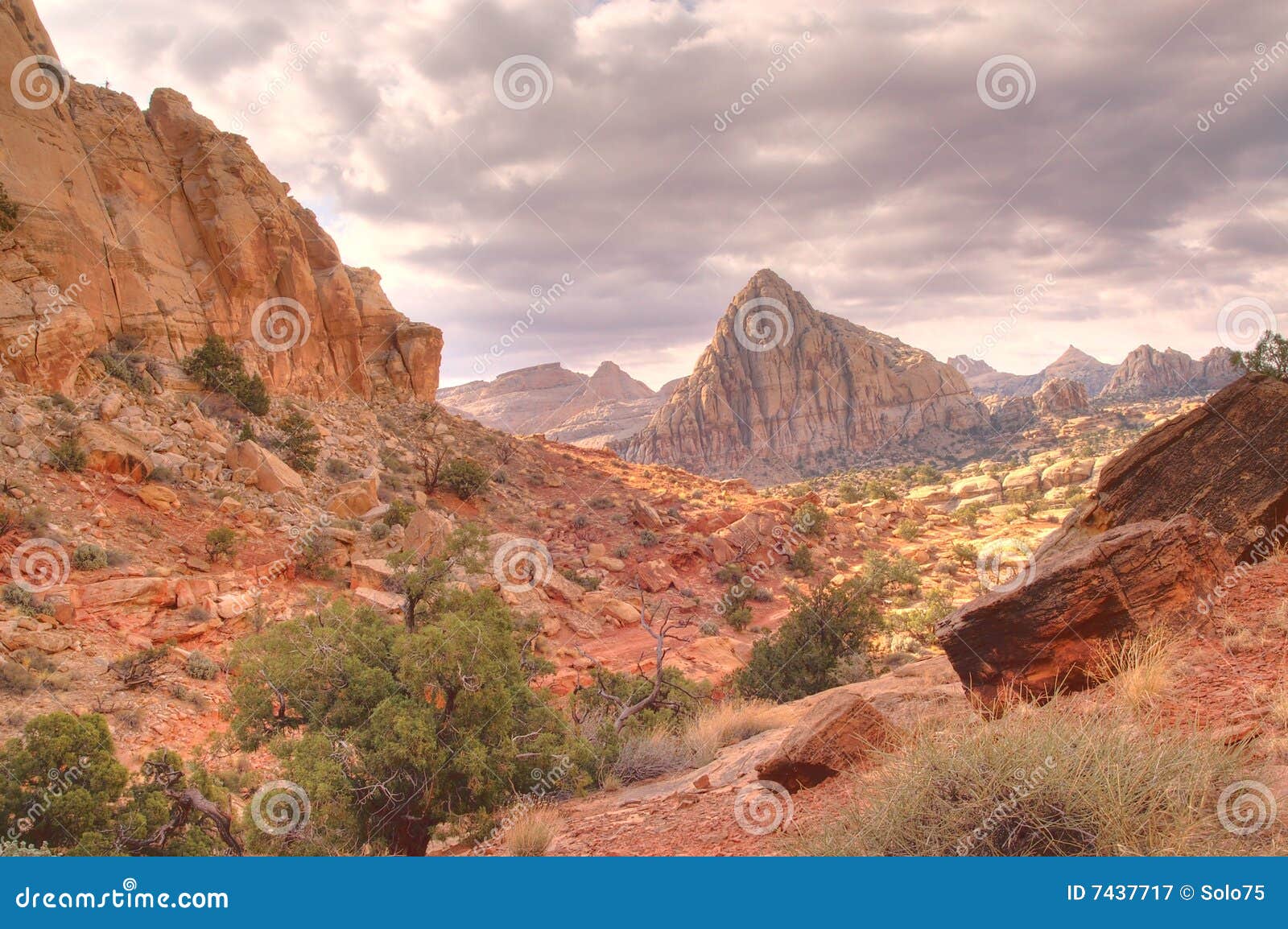 Sandstone Pyramid stock image. Image of stone, wall, landscape - 7437717