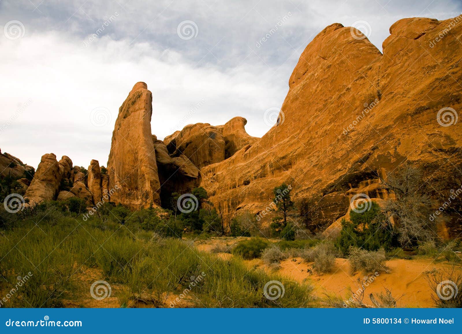 Sandstone rock formation stock photo. Image of outside - 5800134