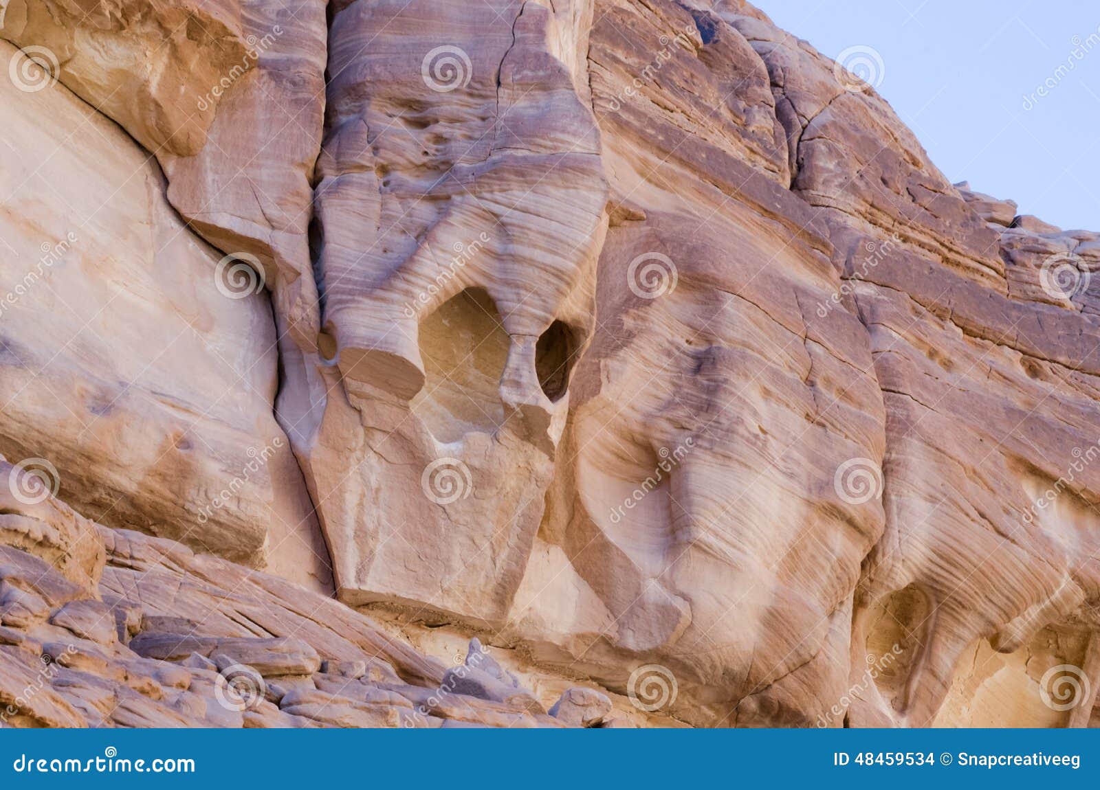 Sandstone Rock Formations stock photo. Image of travel - 48459534