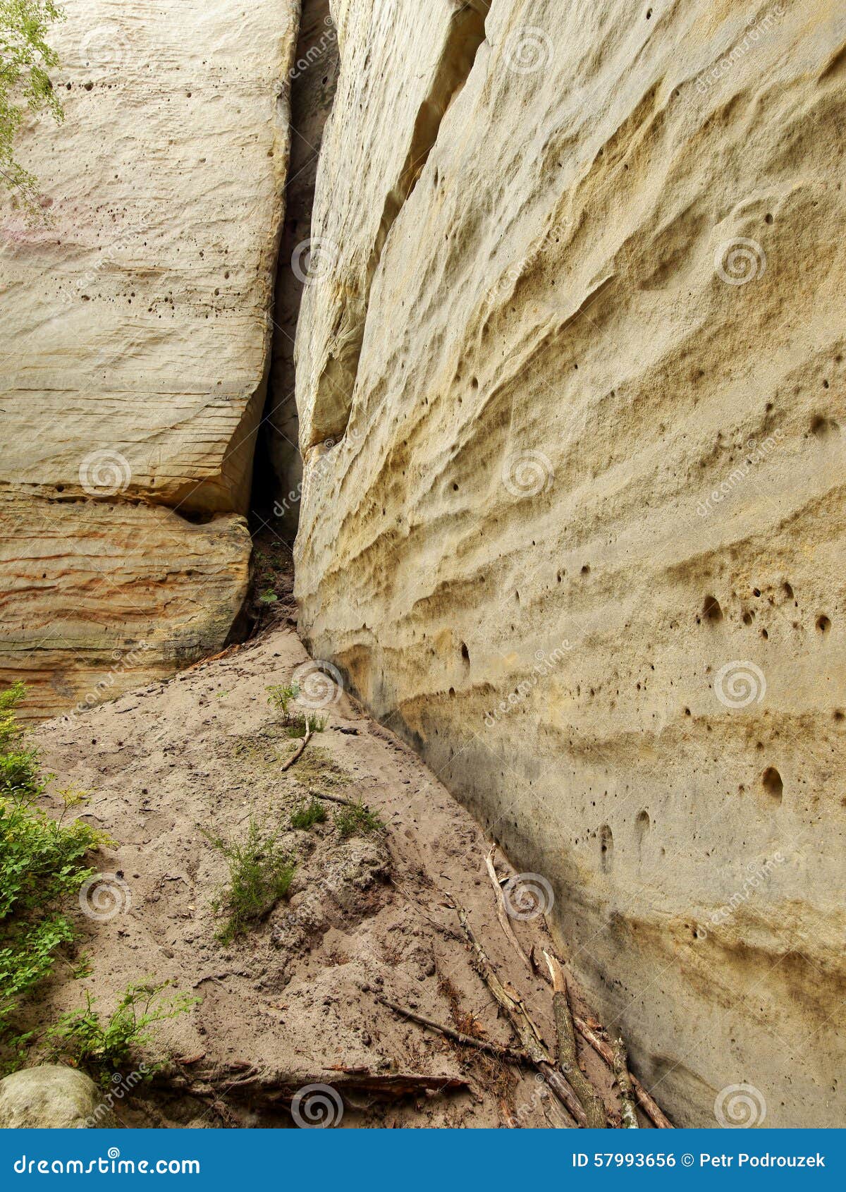 Sandstone Rock - Stone Structure Stock Photo - Image of sandstone, wall ...