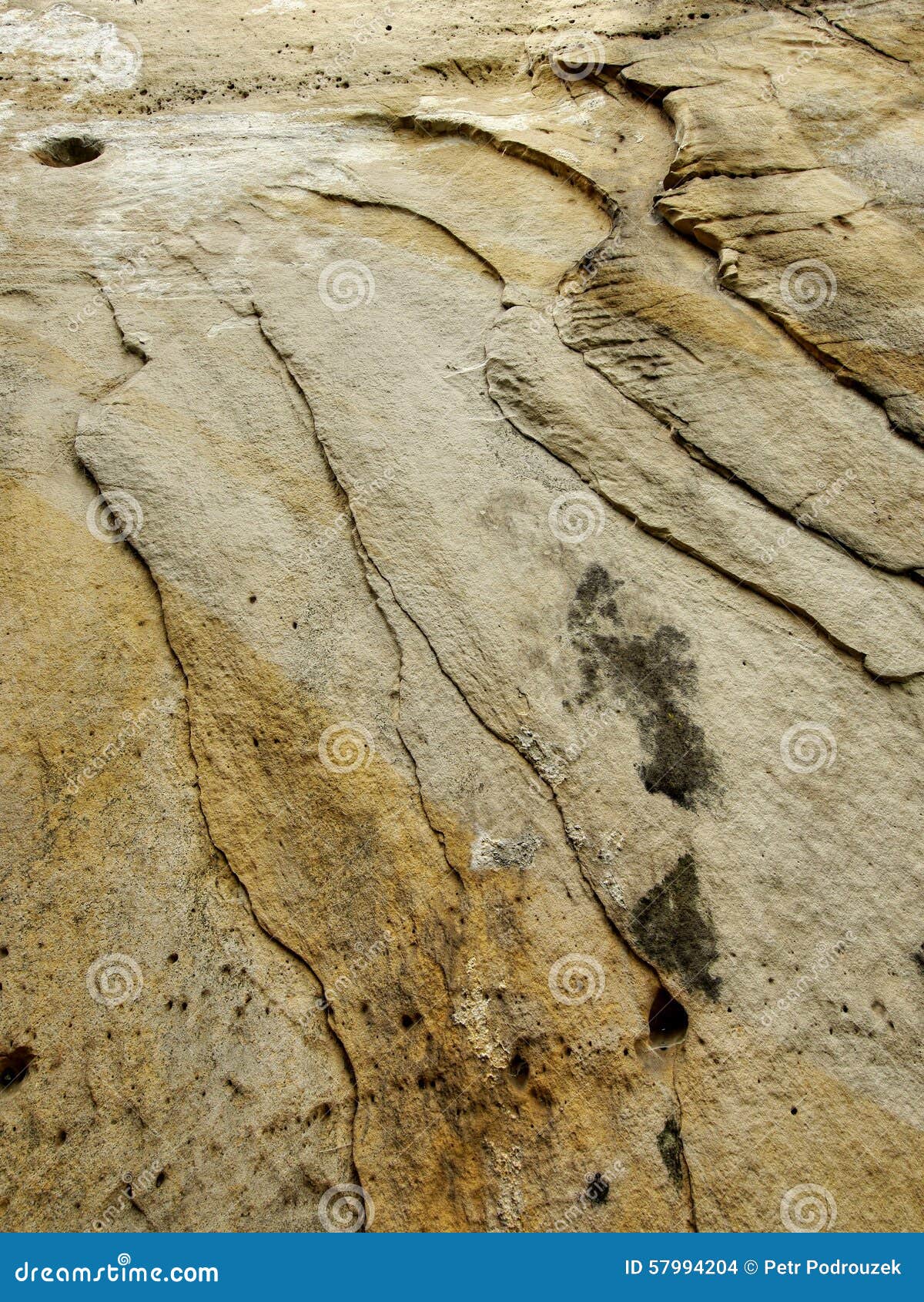 Sandstone Rock - Stone Structure Stock Photo - Image of textured, color ...