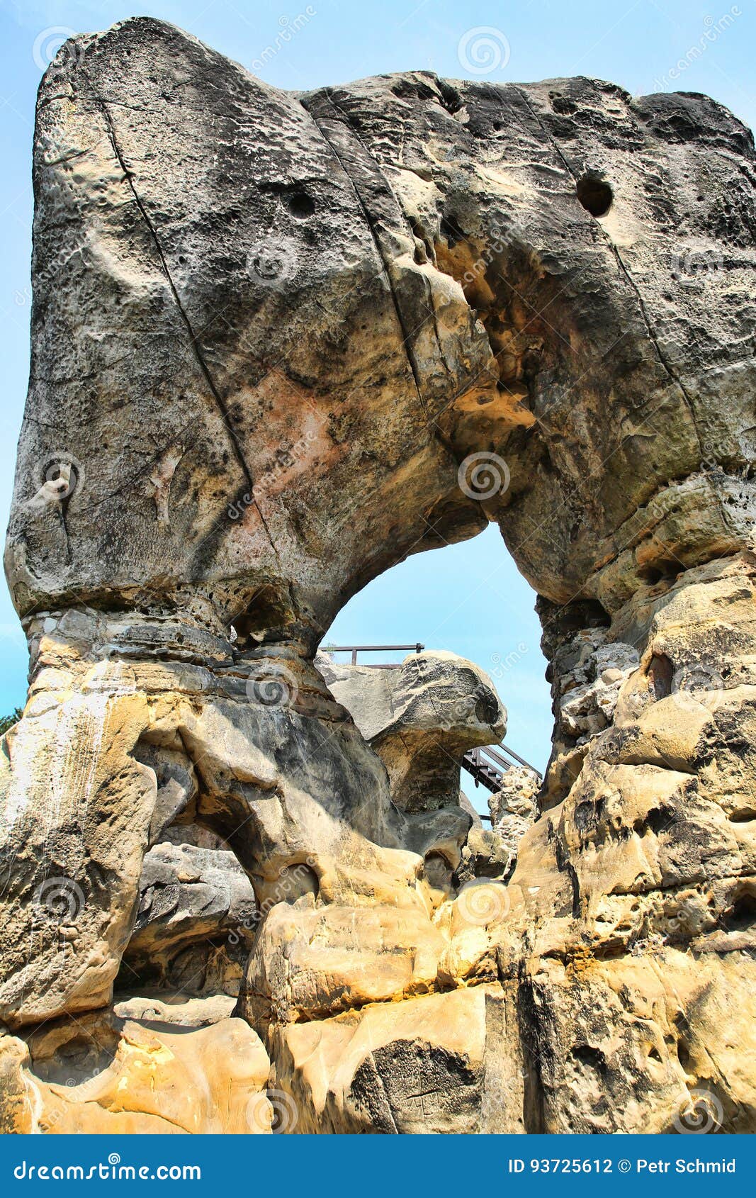 Sandstone Rocks with a Hole Stock Photo - Image of hole, grey: 93725612