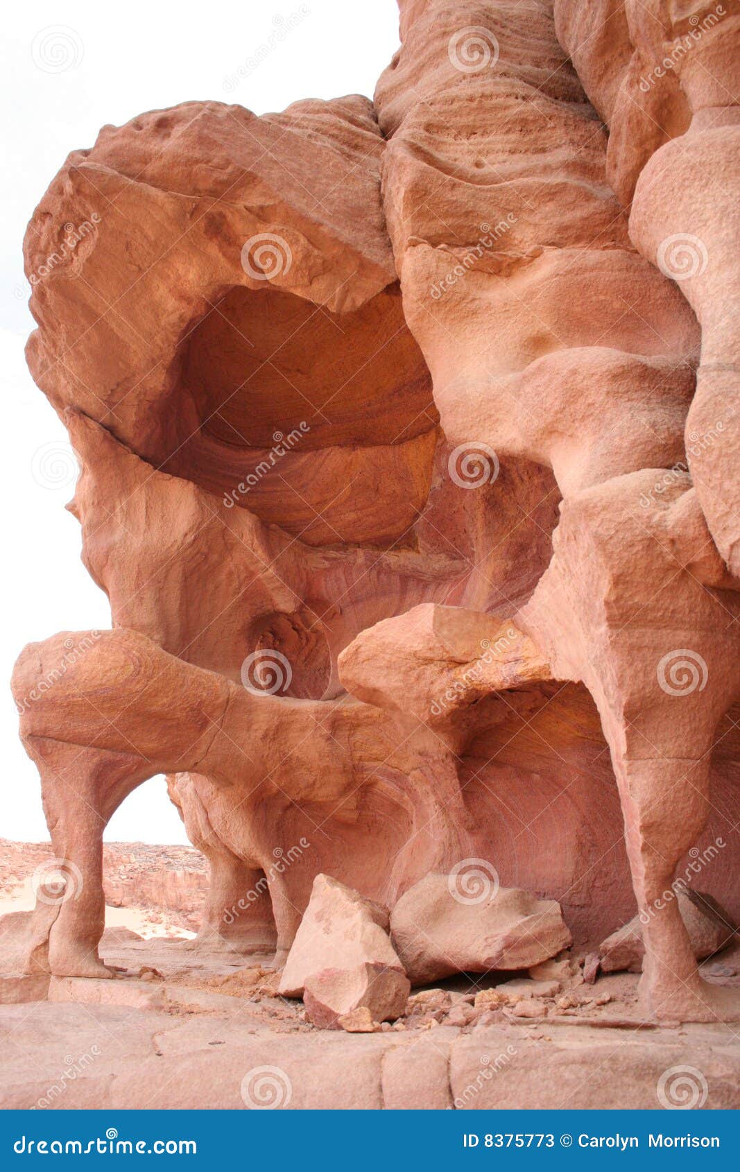 Sandstone Rocks in the Sinai Desert Stock Image - Image of rock, yellow ...
