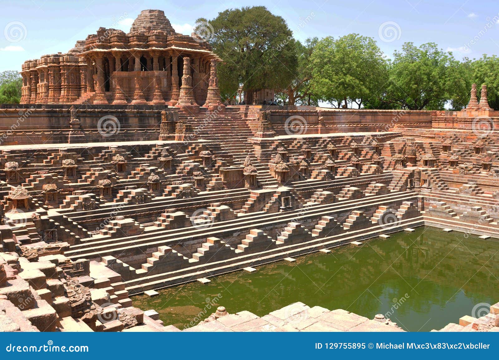 Sun Temple, Modhera Royalty-Free Stock Photography | CartoonDealer.com ...