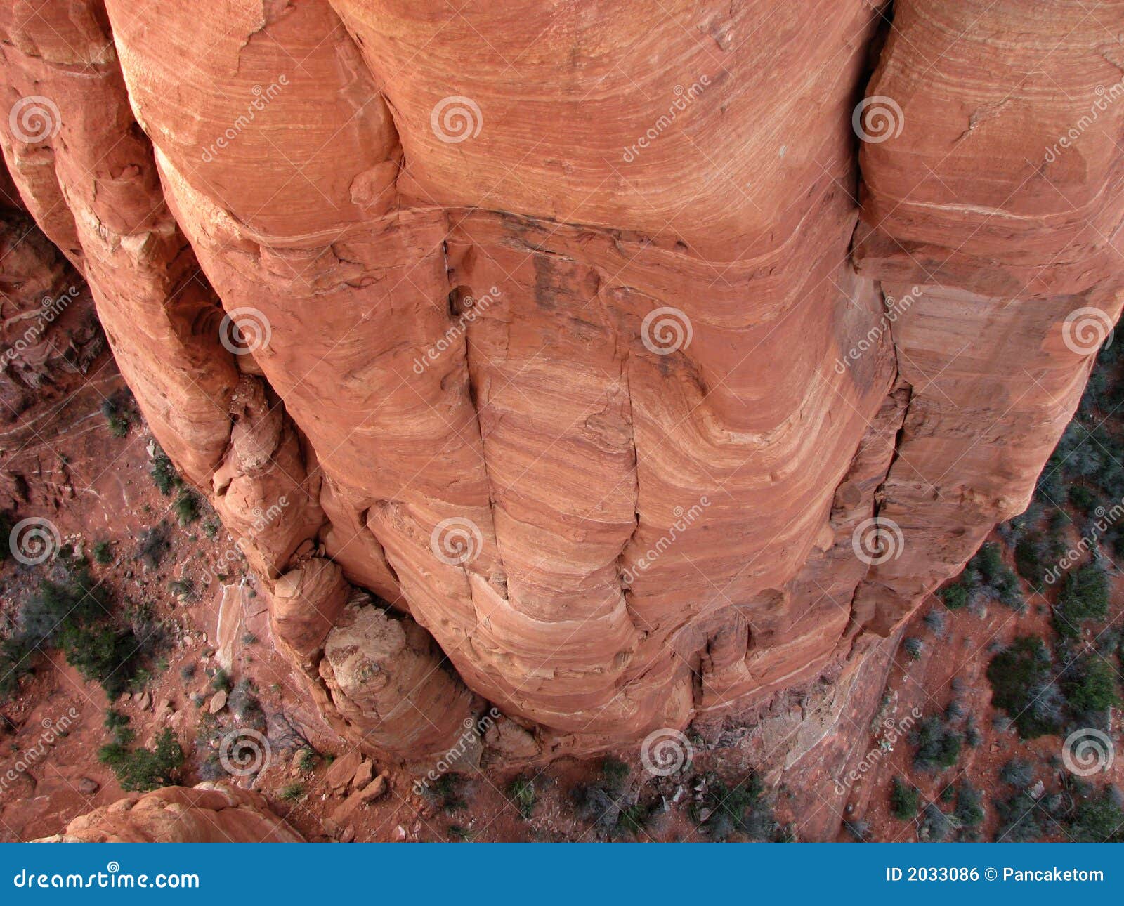 Sandstone tower view stock photo. Image of view, vertigo - 2033086
